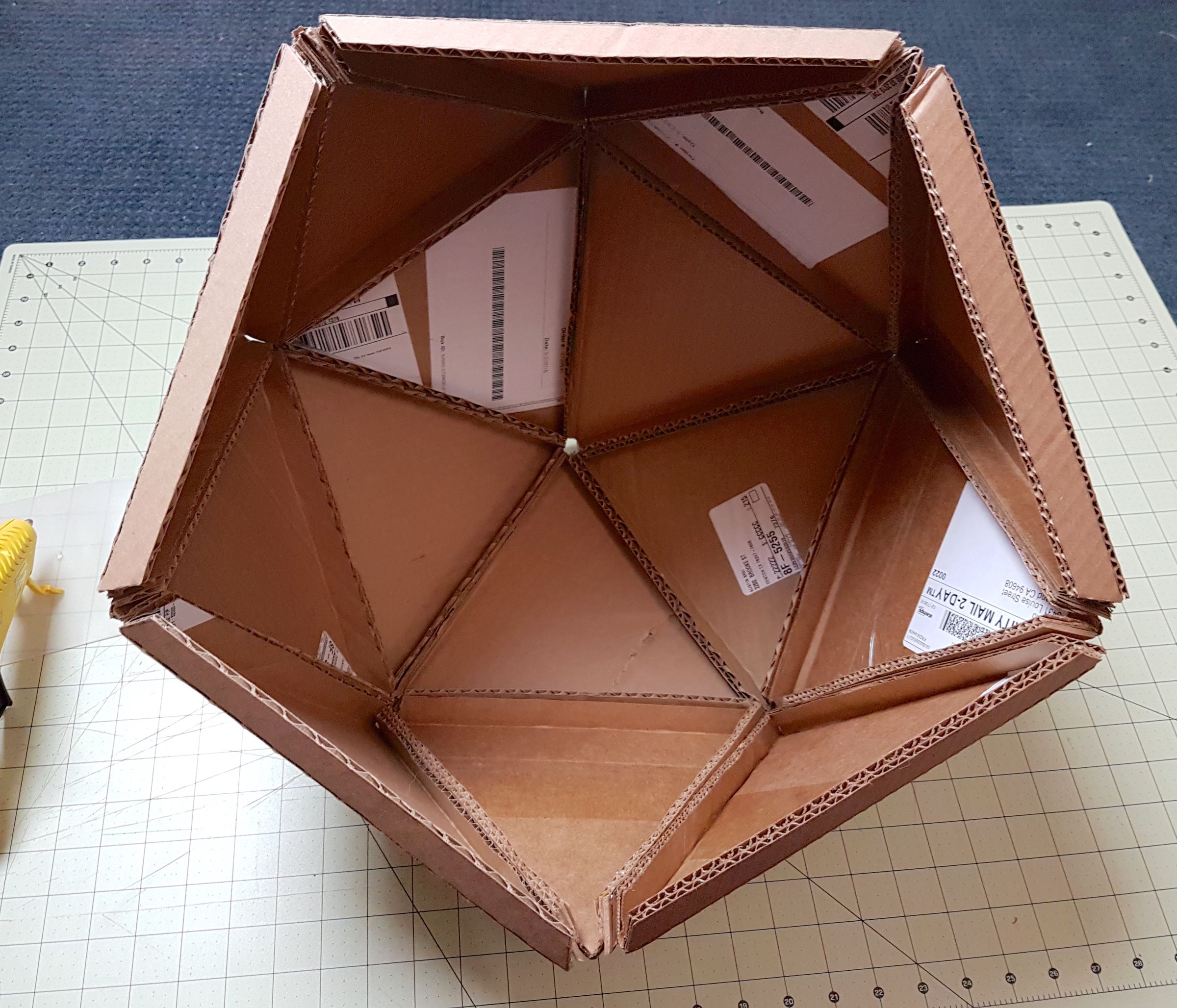 Modular Cardboard Lampshade : 12 Steps (with Pictures) - Instructables