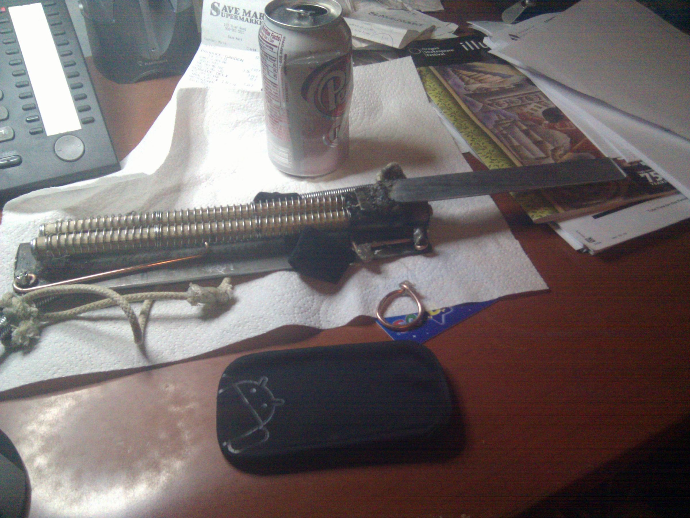 Hidden Blade! (Spring Loaded) : 13 Steps - Instructables