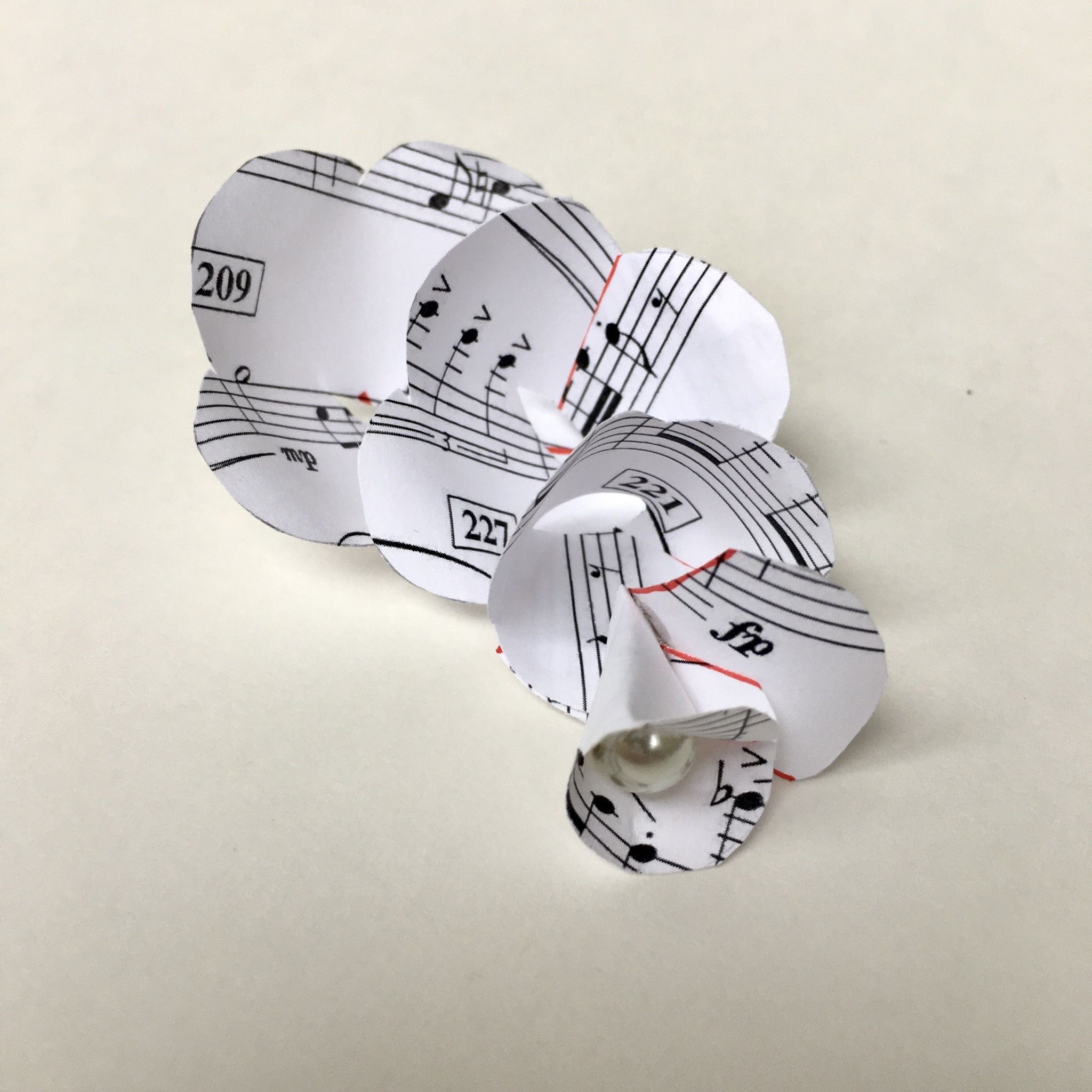 Paper Flower Hairpins : 8 Steps (with Pictures) - Instructables