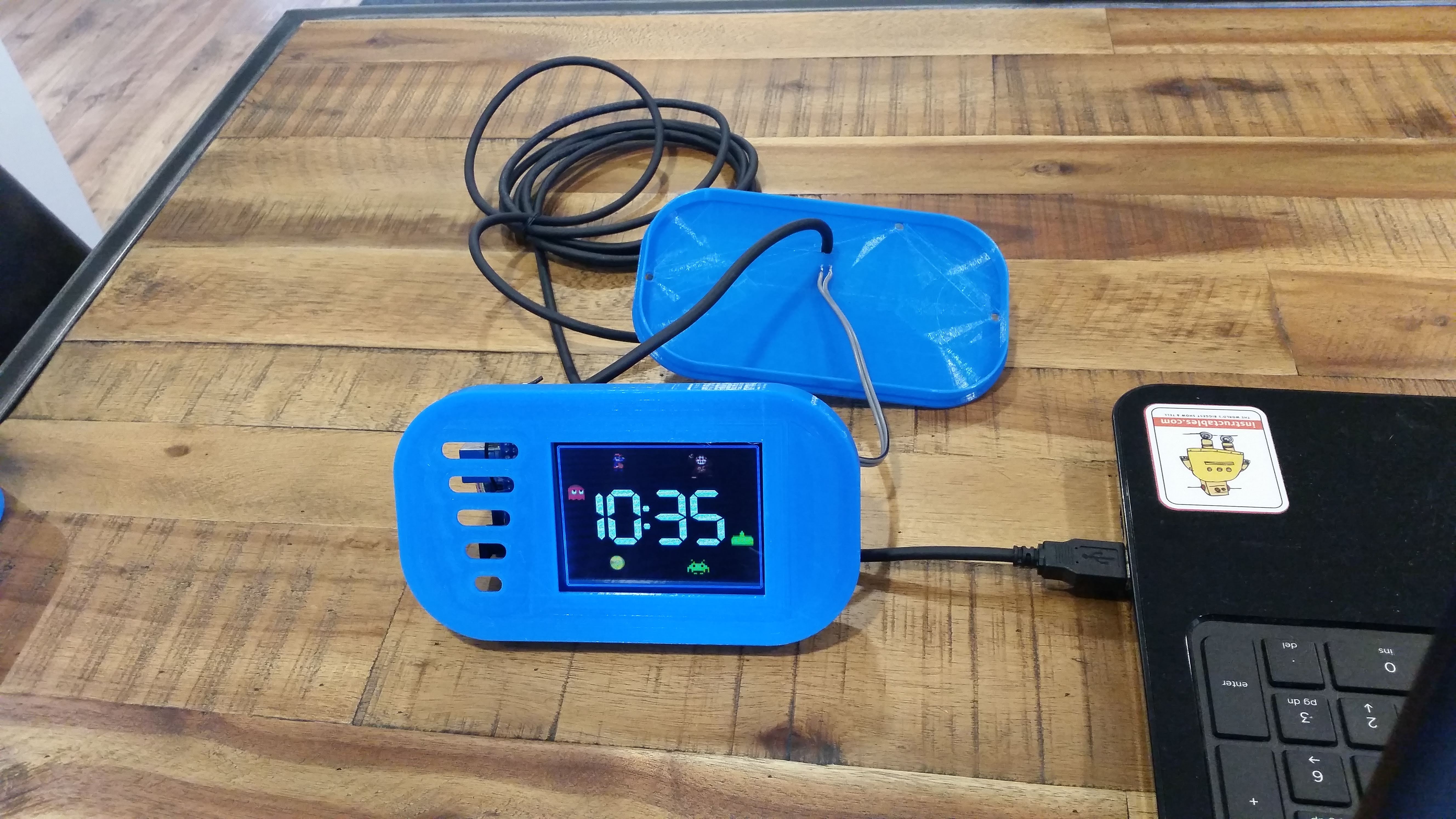 Retro Arcade Clock - Arduino : 6 Steps (with Pictures) - Instructables