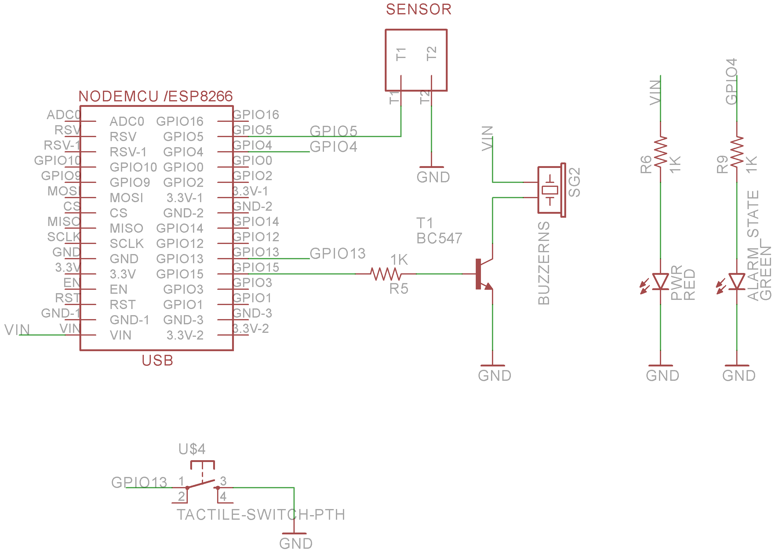 DIY Door Sensor for Security Using ESP8266 : 3 Steps - Instructables