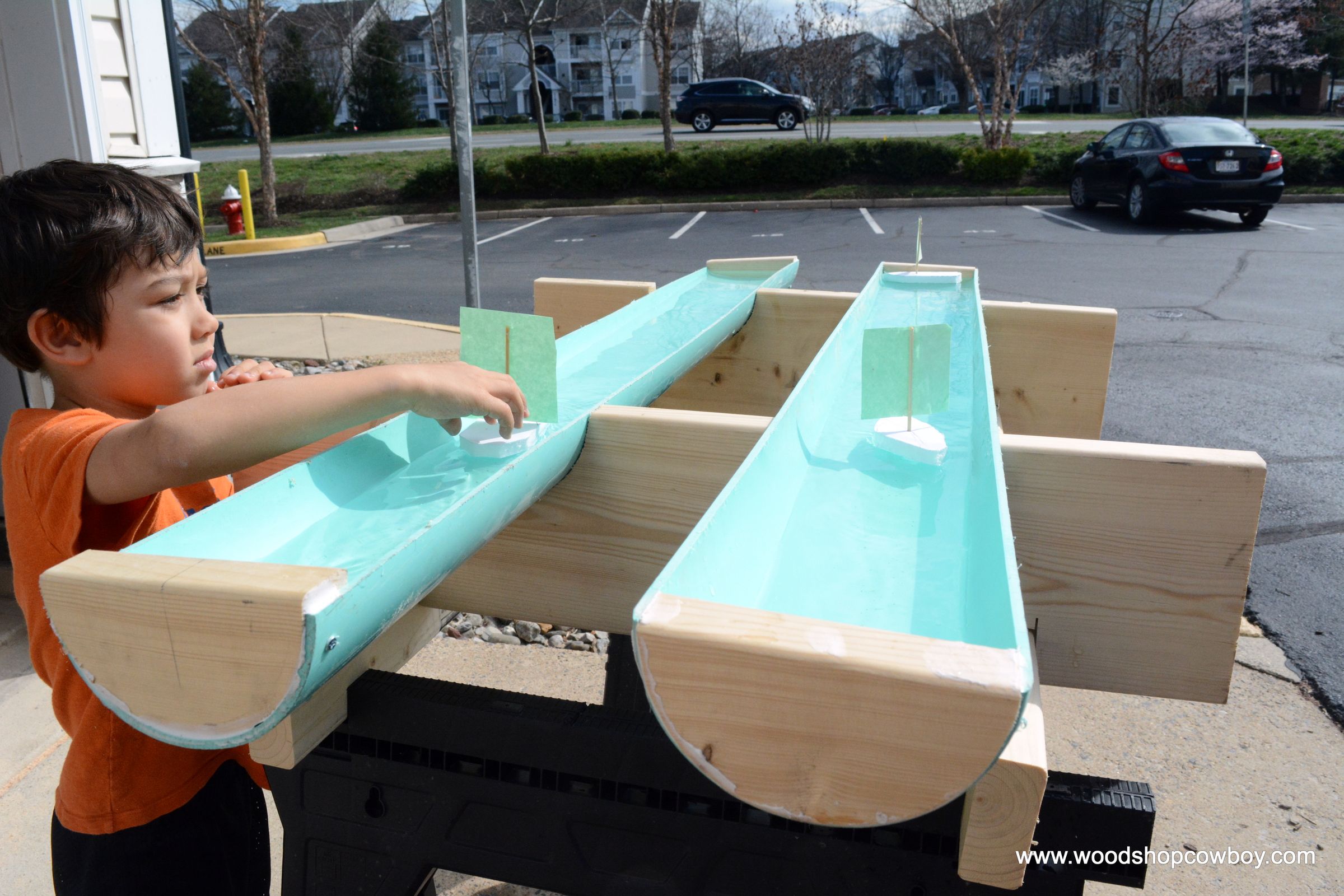 DIY Drain Pipe Regatta (aka Raingutter Regatta) : 3 Steps (with ...