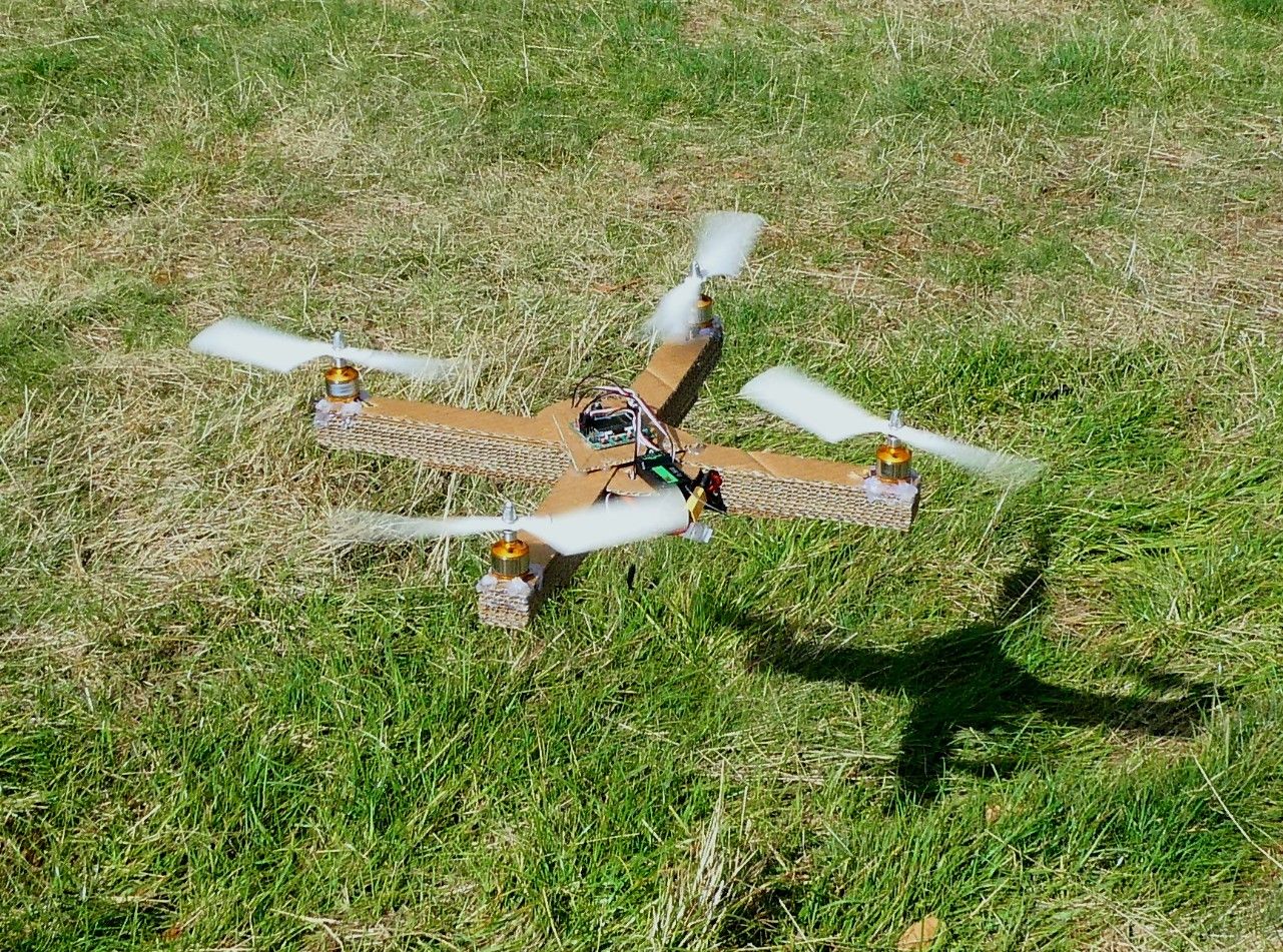Cardboard Quadcopter : 8 Steps (with Pictures) - Instructables