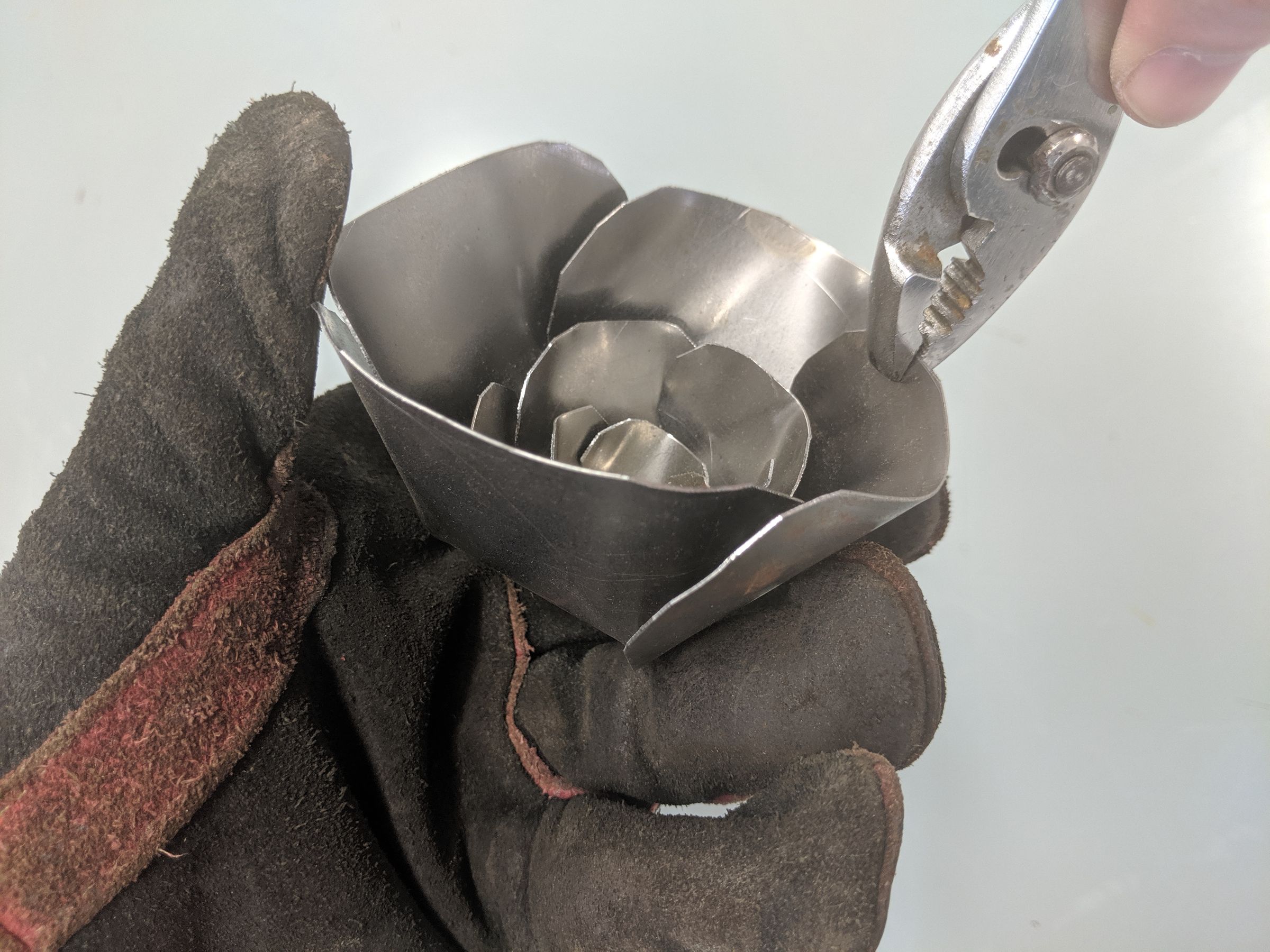 Easy Sheet Metal Flower : 6 Steps (with Pictures) - Instructables