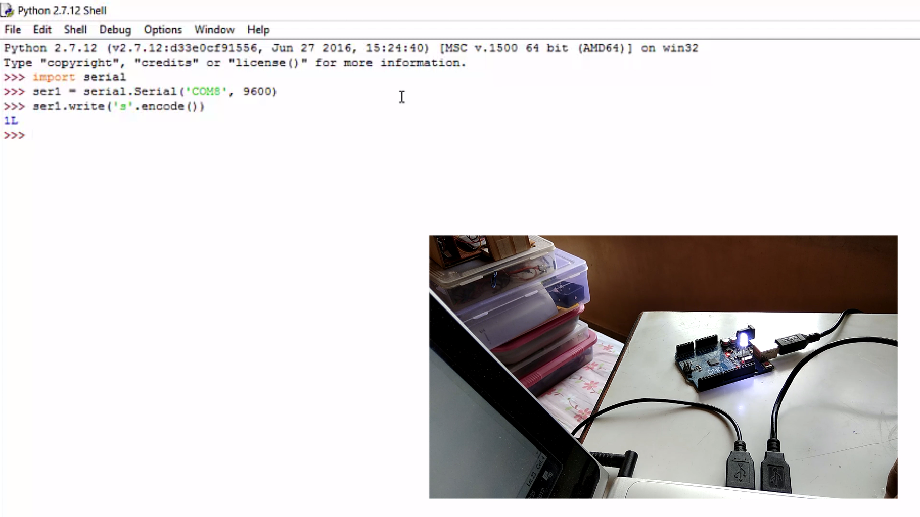 How To Communicate With Arduino From A Python Script 3 Steps