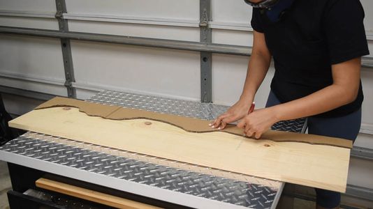 DIY FAUX Live Edge Mirror : 12 Steps (with Pictures) - Instructables