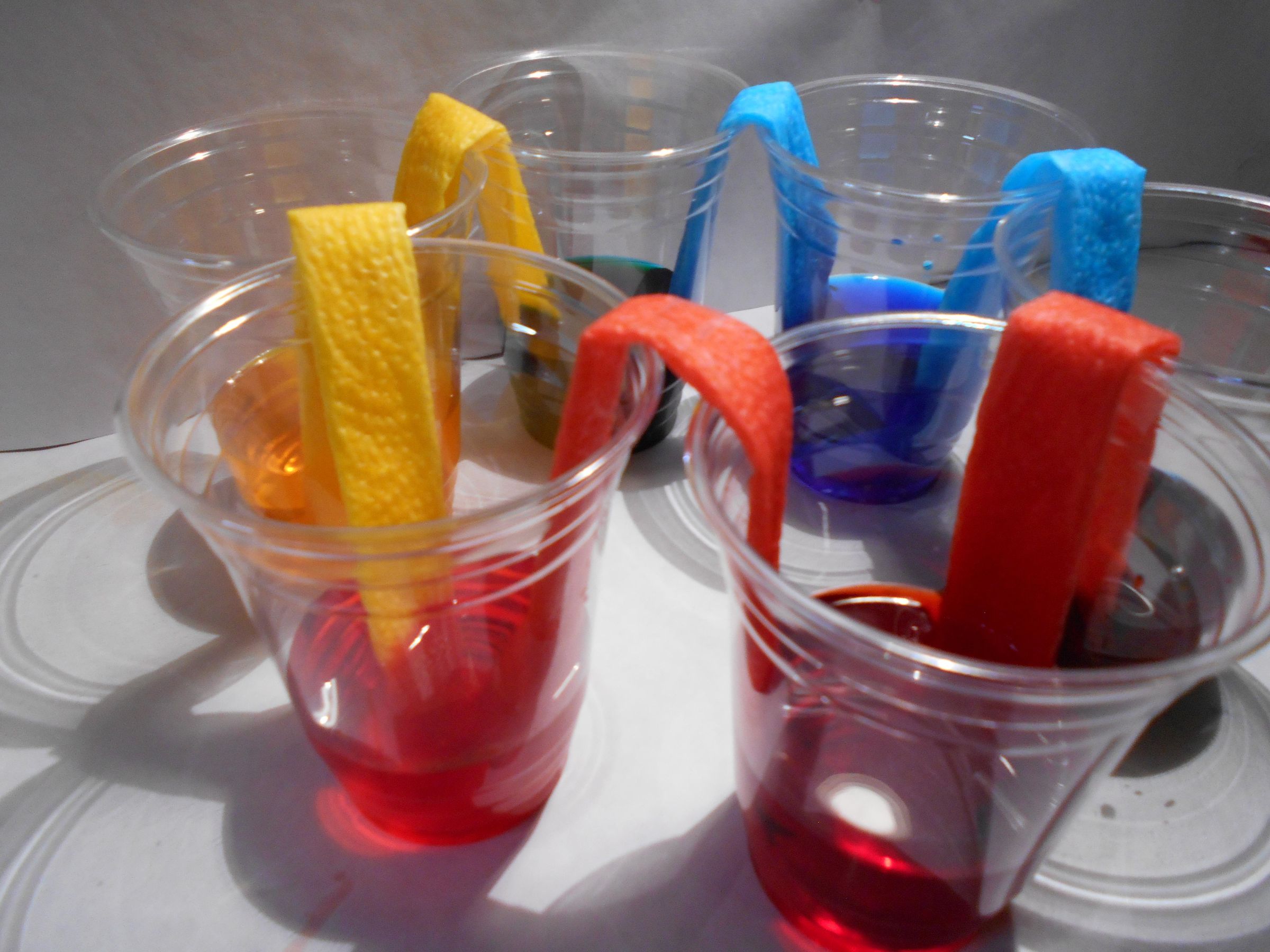 Easy Magical Walking Rainbow Experiment : 5 Steps (with Pictures ...