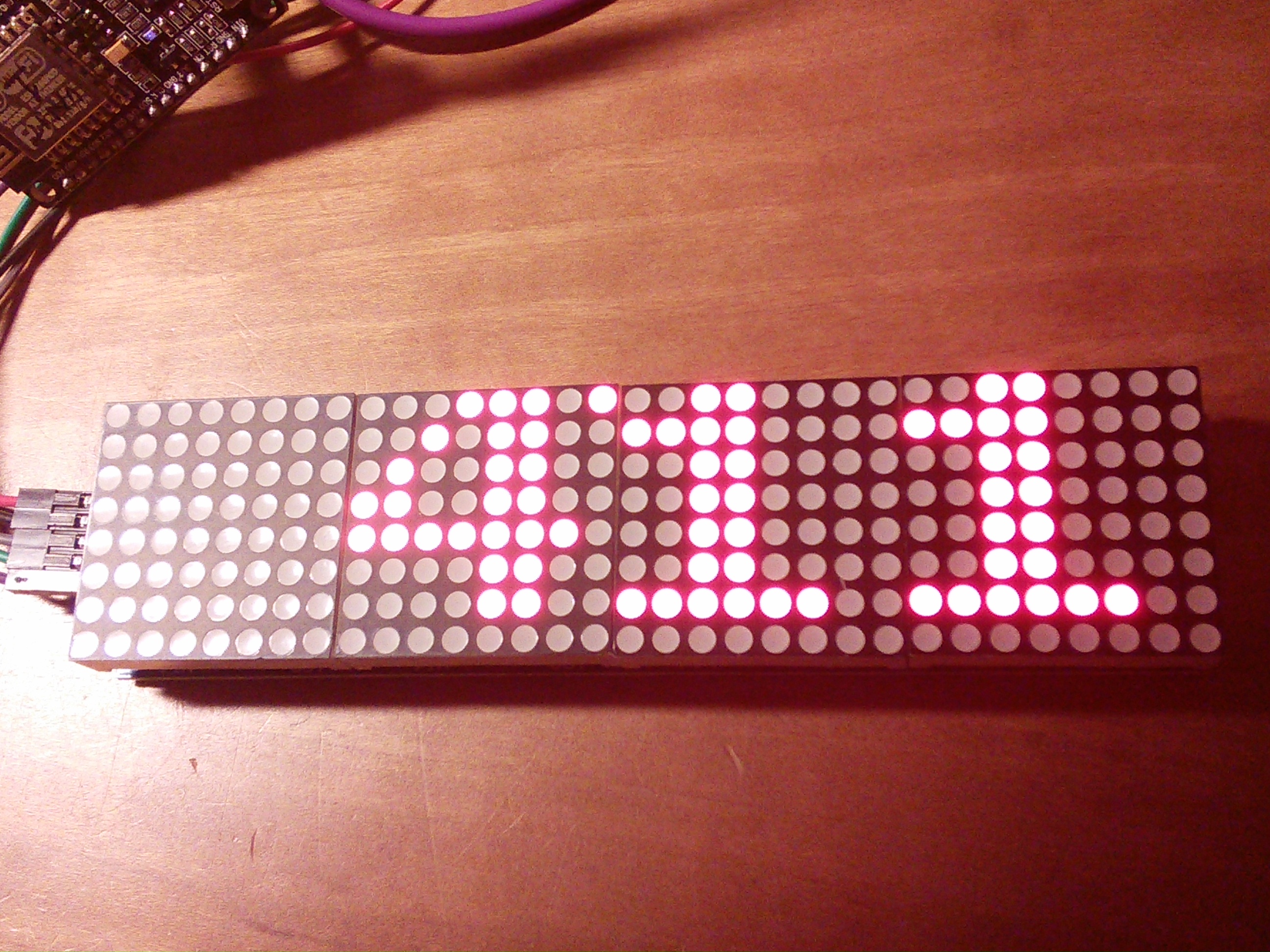 Simple Dot Matrix Clock Using Node MCU : 5 Steps (with Pictures ...