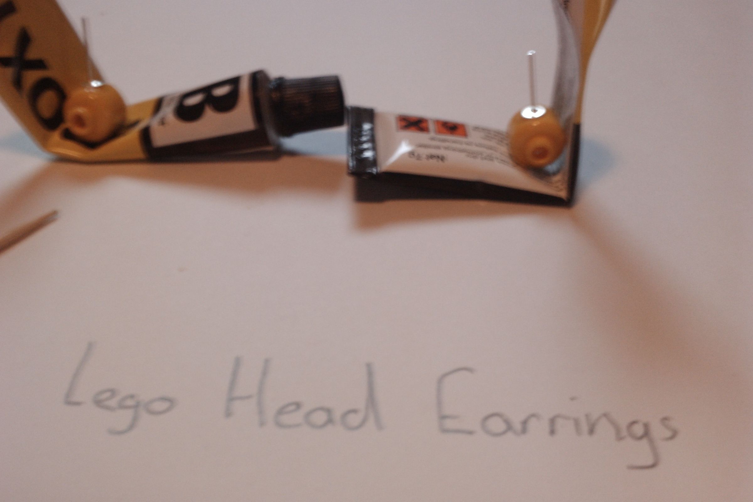 Lego Head Earrings : 5 Steps - Instructables