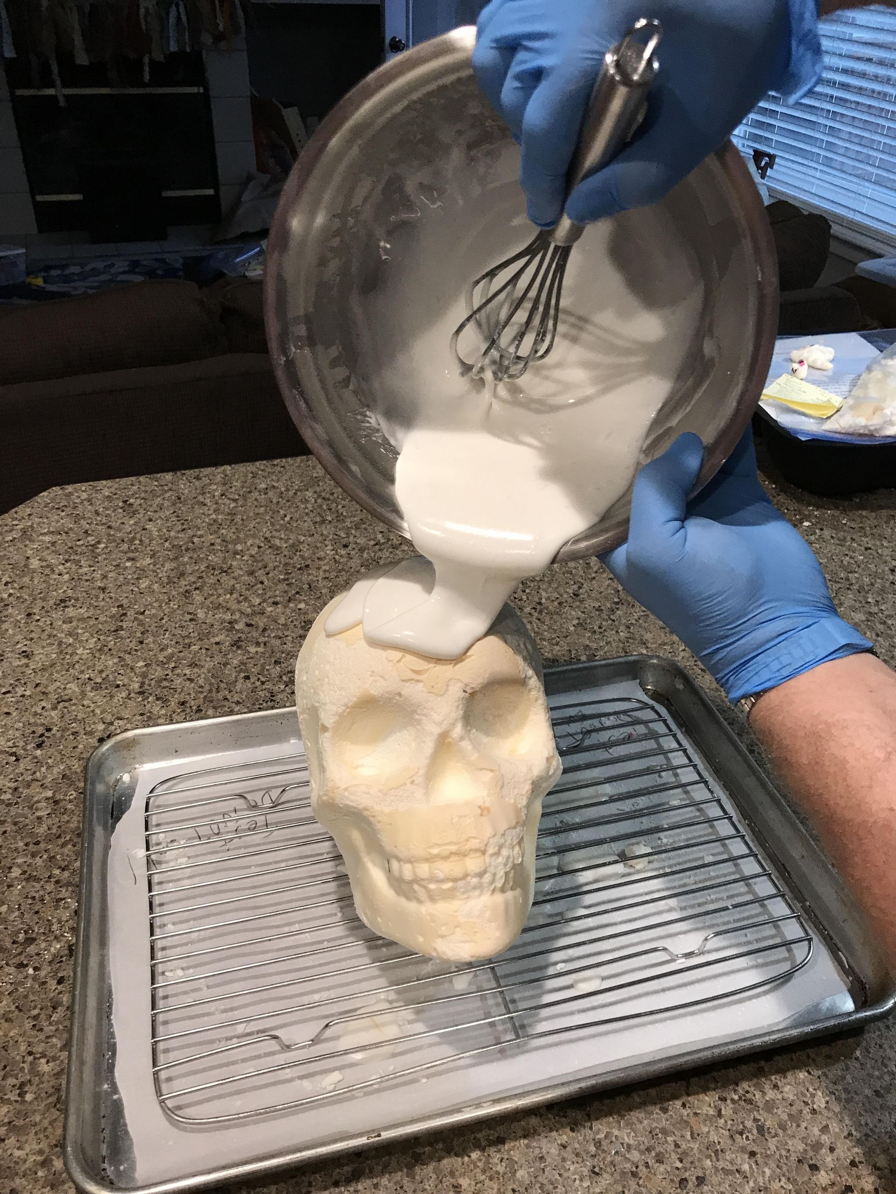 Full-Size Edible Meringue Skull : 14 Steps (with Pictures) - Instructables