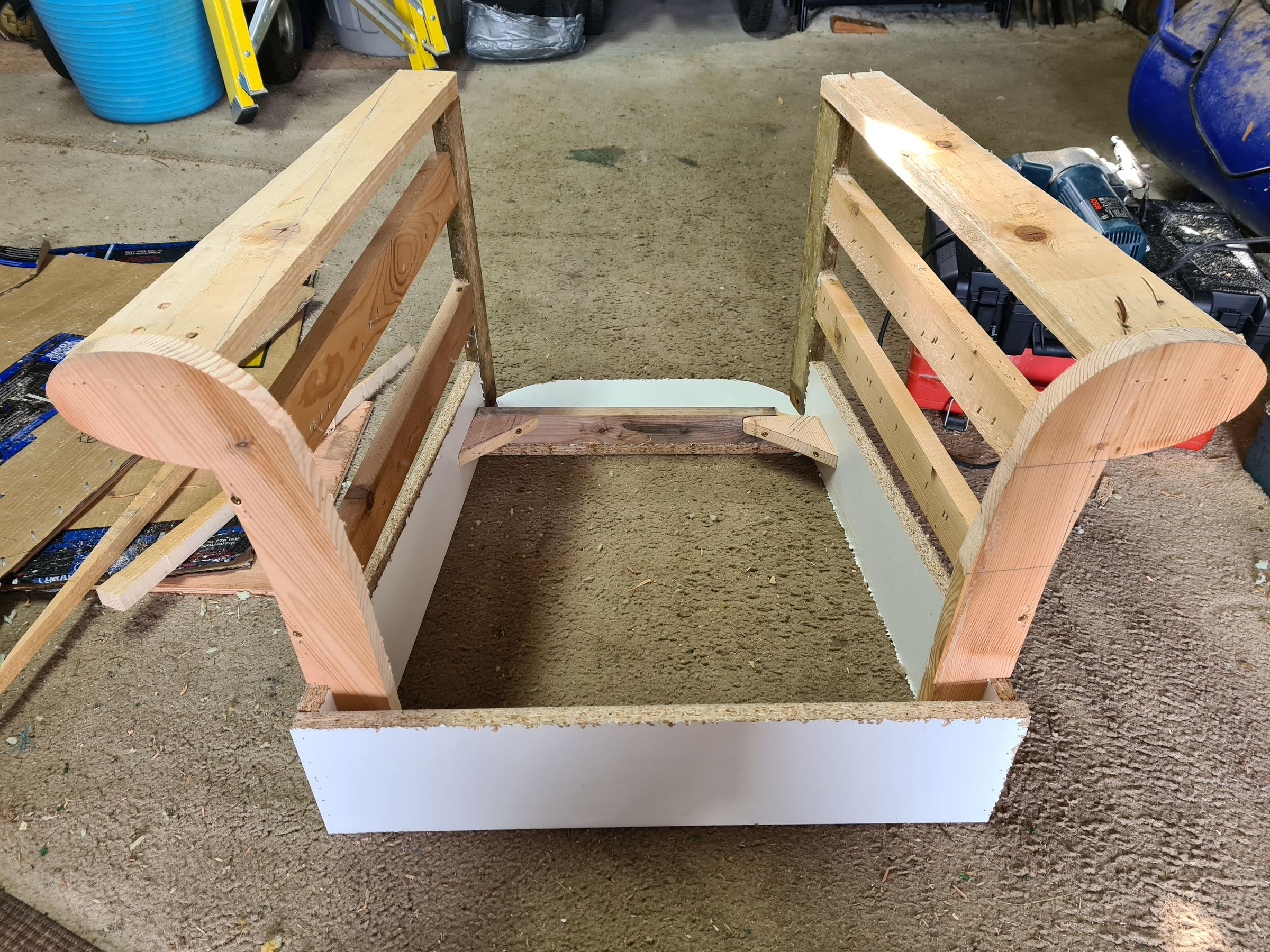 Wingback Armchair Full Build and Upholstery : 21 Steps (with Pictures ...