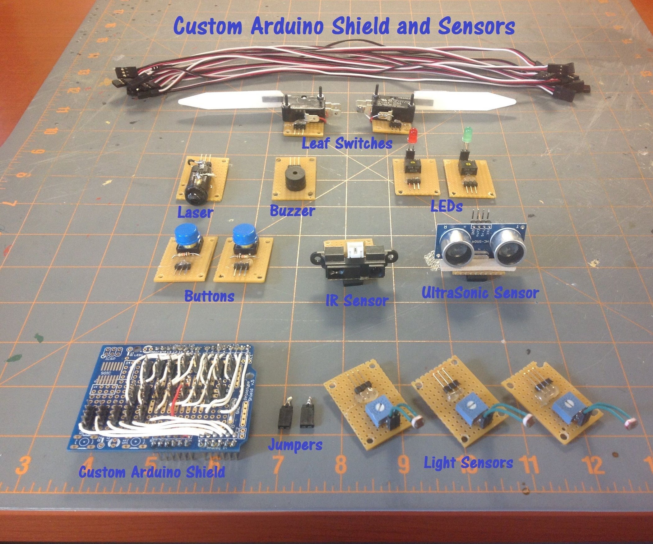 Custom Arduino Shield And Sensors 10 Steps With Pictures Instructables 4026