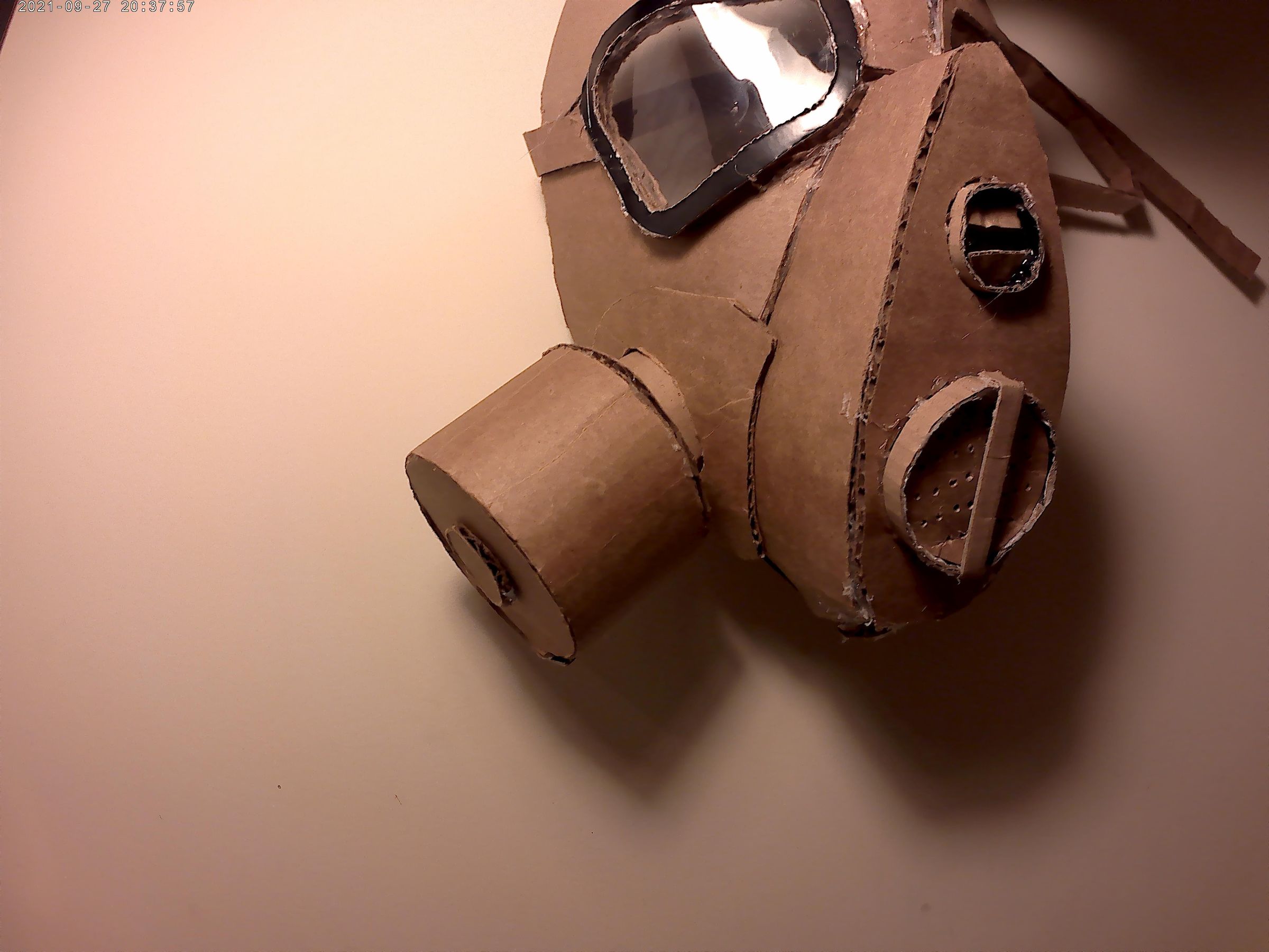 Cardboard Gas Mask : 7 Steps (with Pictures) - Instructables