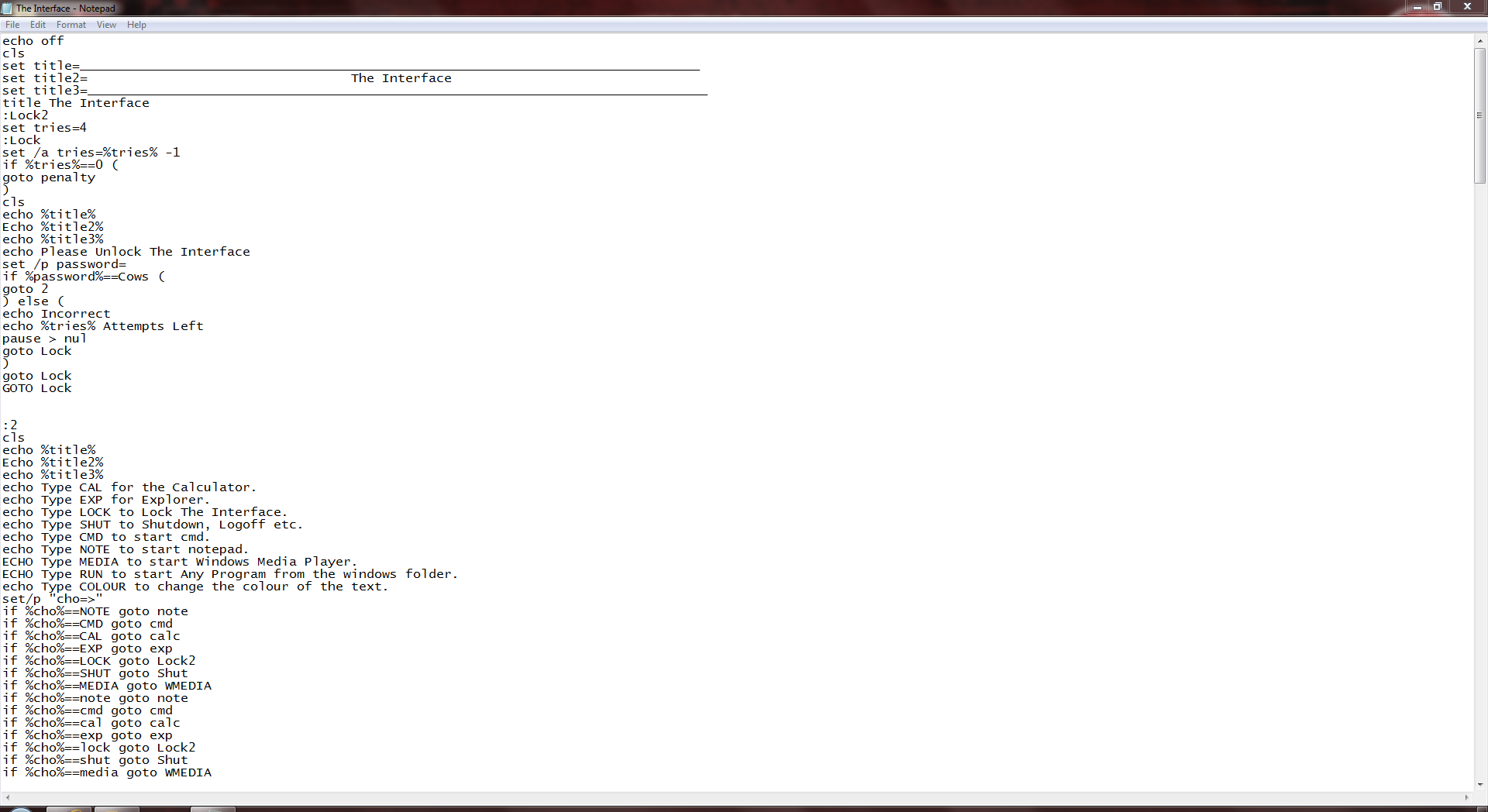 Basic Batch : 6 Steps - Instructables