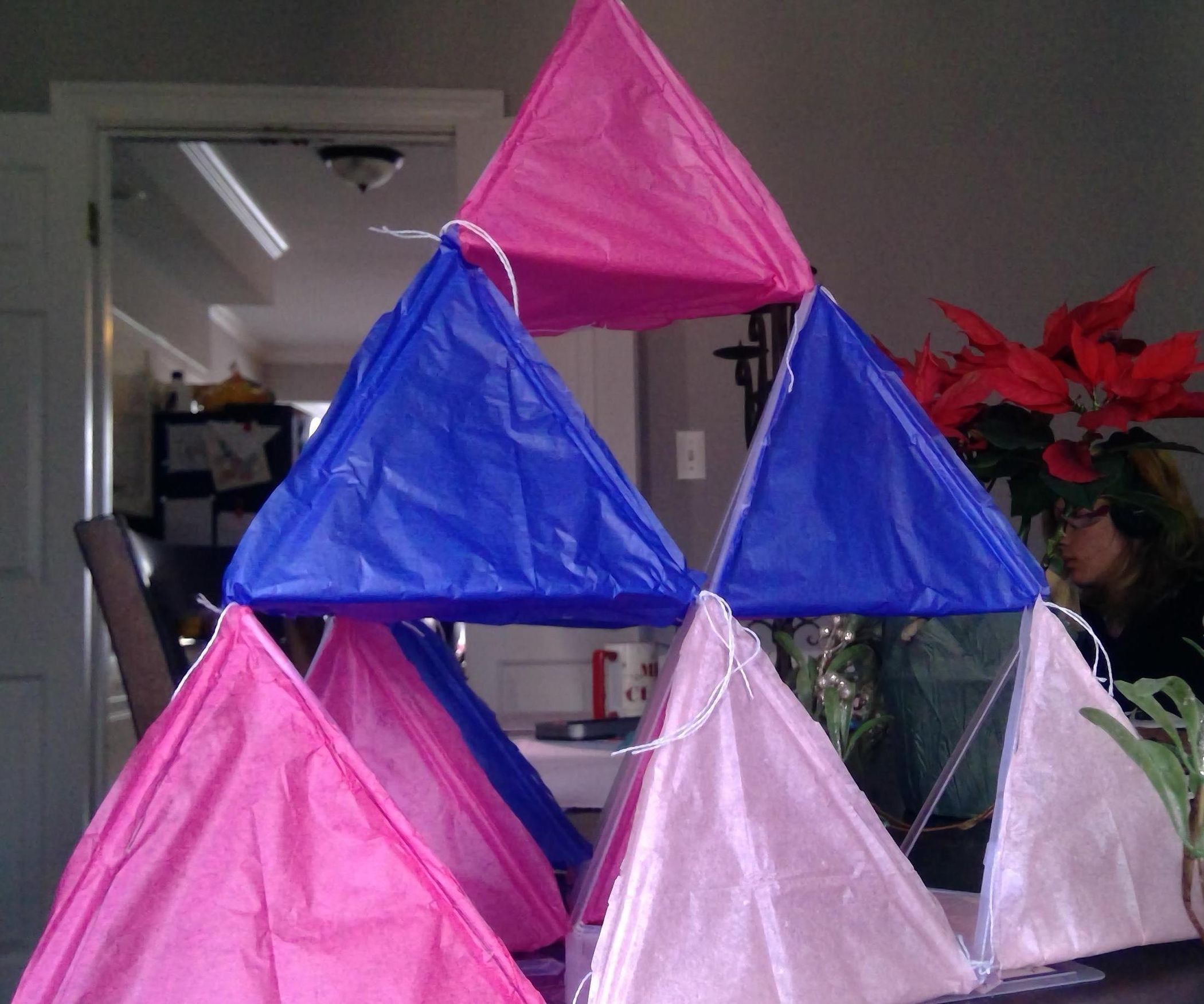 Tetrahedron Kite : 5 Steps - Instructables