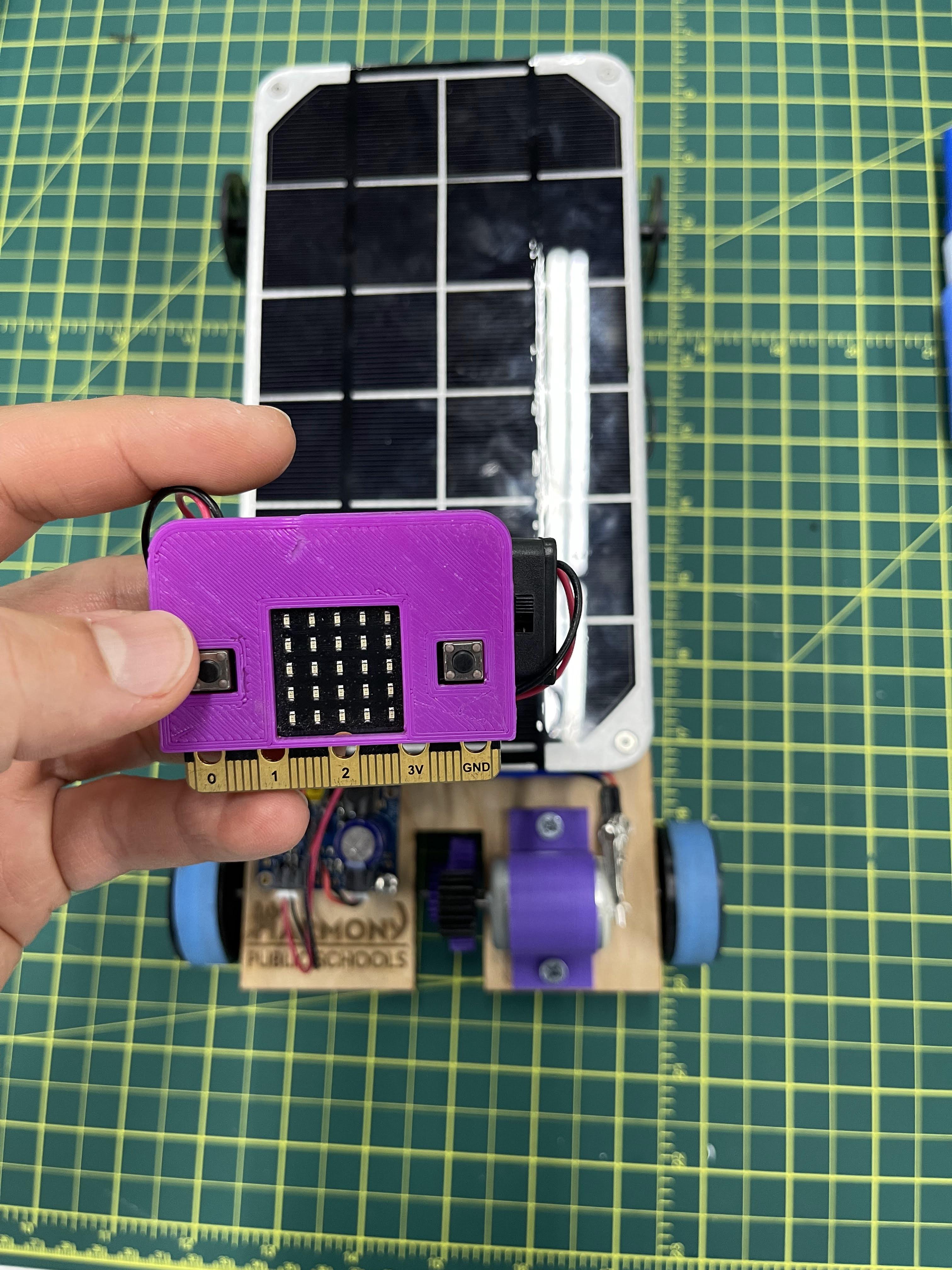 Mini Solar Car With Micro:bit Remote Controller : 13 Steps (with ...