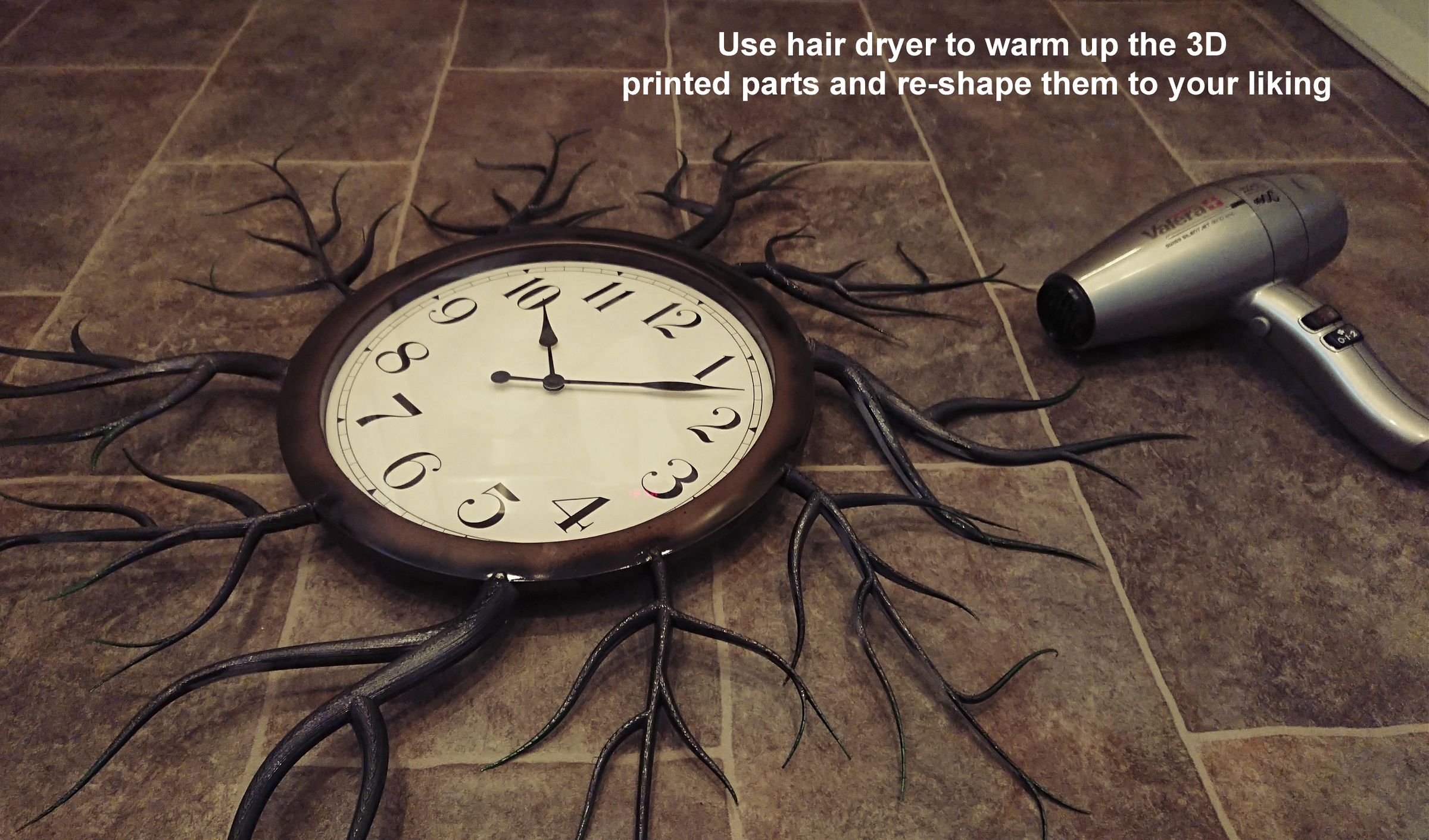 Organic Root Clock : 7 Steps (with Pictures) - Instructables