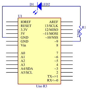 LED Blinking With Arduino Uno R3 : 6 Steps - Instructables
