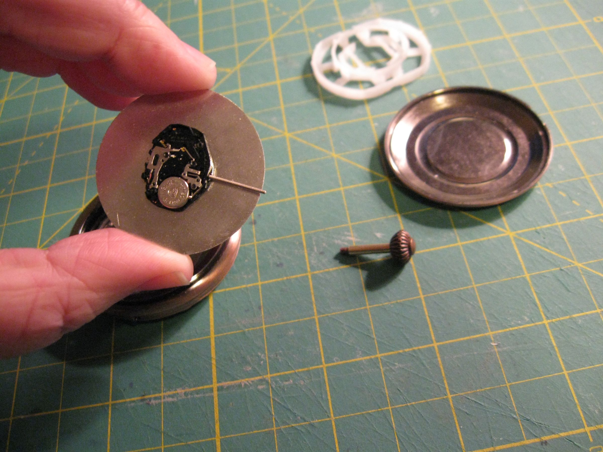 Cardboard Pocket Watch Step-by-step : 7 Steps (with Pictures ...