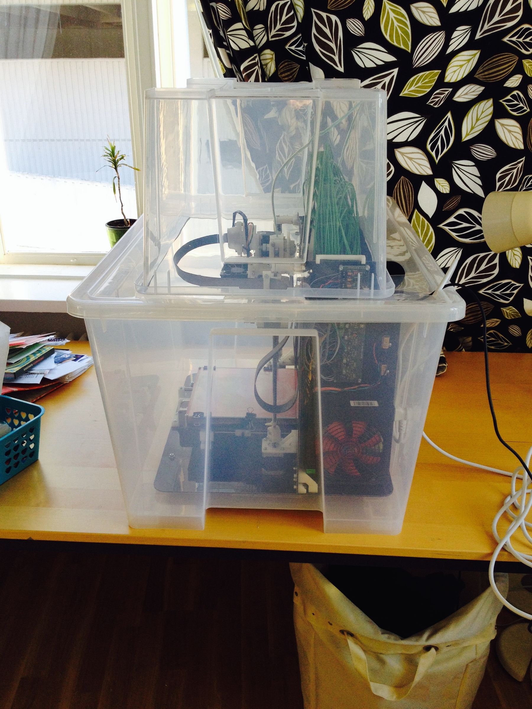 Enclosure for 3d Printer Using Ikea Box : 6 Steps - Instructables