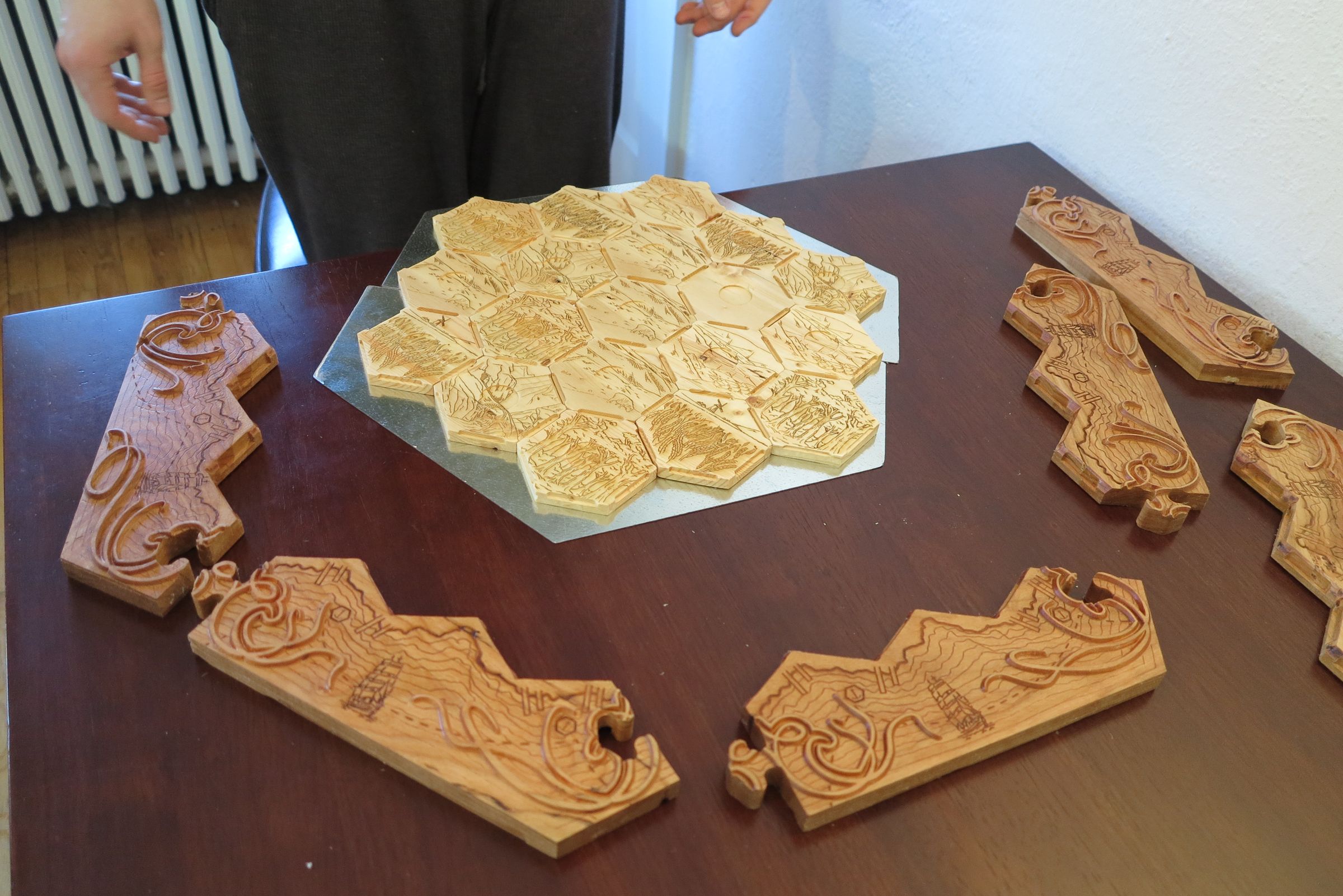 Wall Mountable Board Game Design for CNC Mill : 15 Steps (with Pictures ...