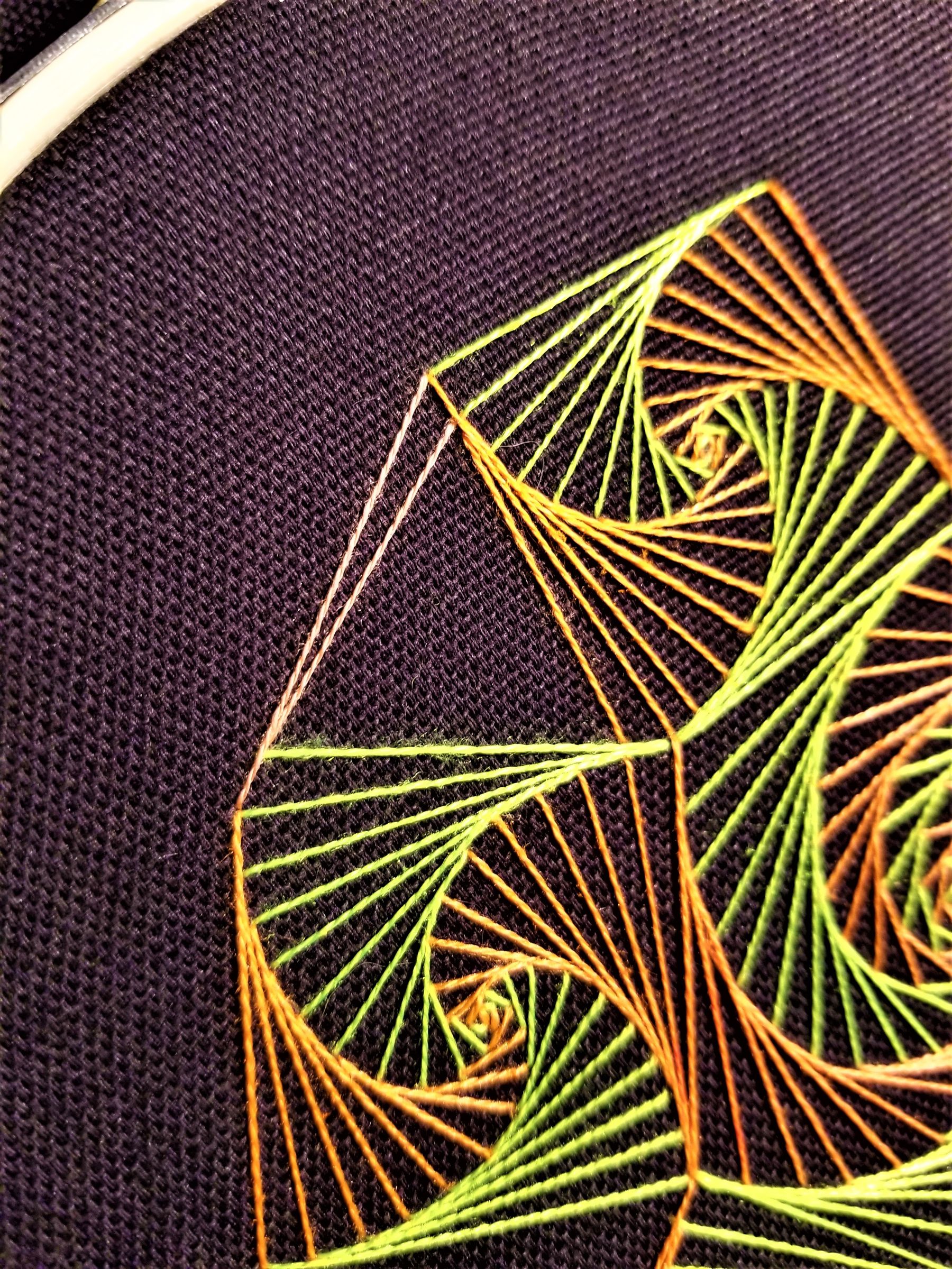 Parabolic Curve Art Embroidery : 8 Steps (with Pictures) - Instructables