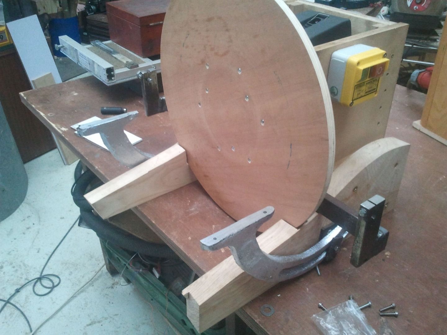 BIG Disk Sander: Build, Use and Tips : 36 Steps (with Pictures ...