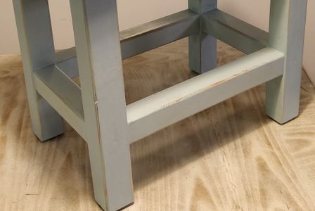 Simple Wooden Stool - My Wife's First Project | Surprise DIY ...