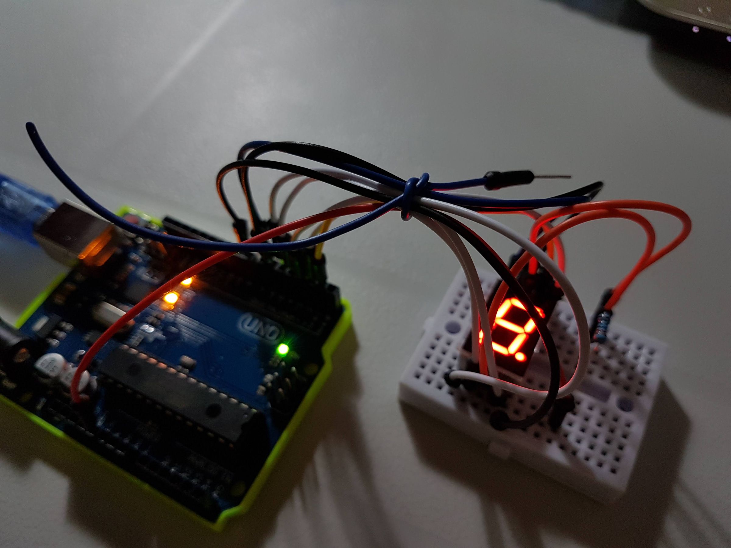 Arduino 7 Segment (5011BS, Common Anode or Cathode) Tutorial : 13 Steps ...