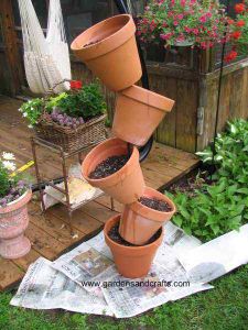 Tipsy Pots Tower Planter : 5 Steps (with Pictures) - Instructables