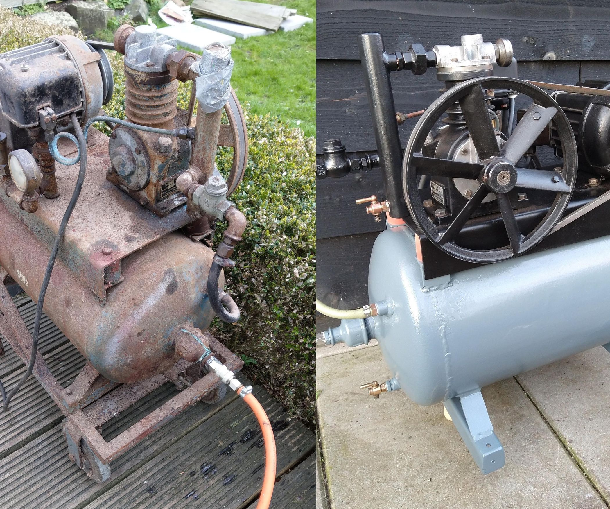 1962 Air Compressor Restoration : 6 Steps (with Pictures) - Instructables