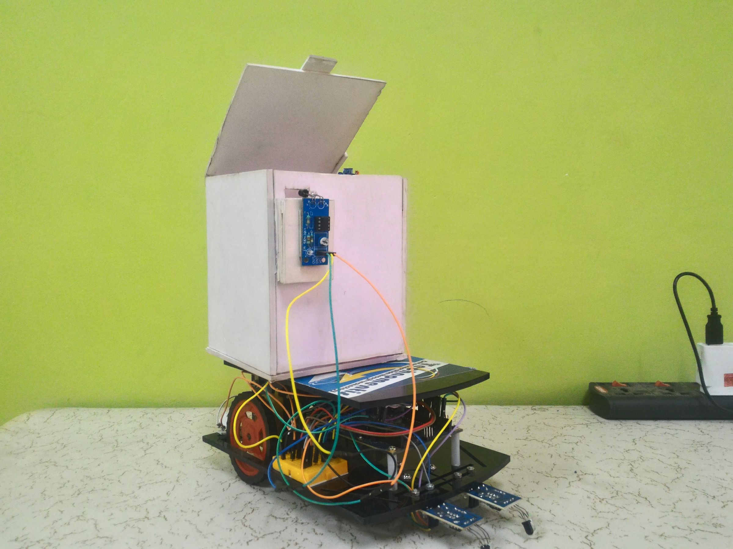 Automated Garbage Collector : 8 Steps - Instructables