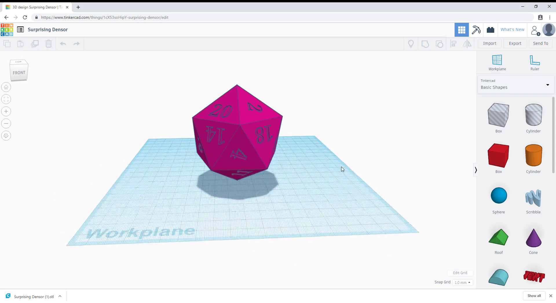 Thinking in 3D - a D20 Die Three Ways : 6 Steps (with Pictures ...