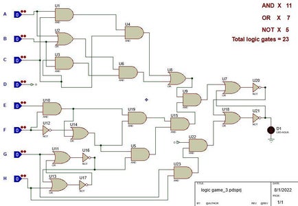 Logic Game Using Digital Logic Gates : 3 Steps (with Pictures ...