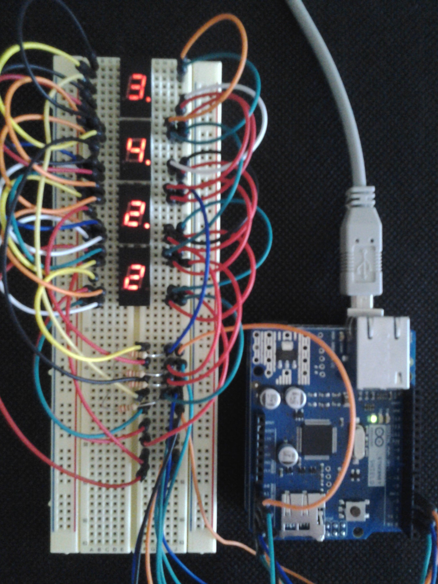 Charlieplexing 7 Segment Displays 3 Steps Instructables