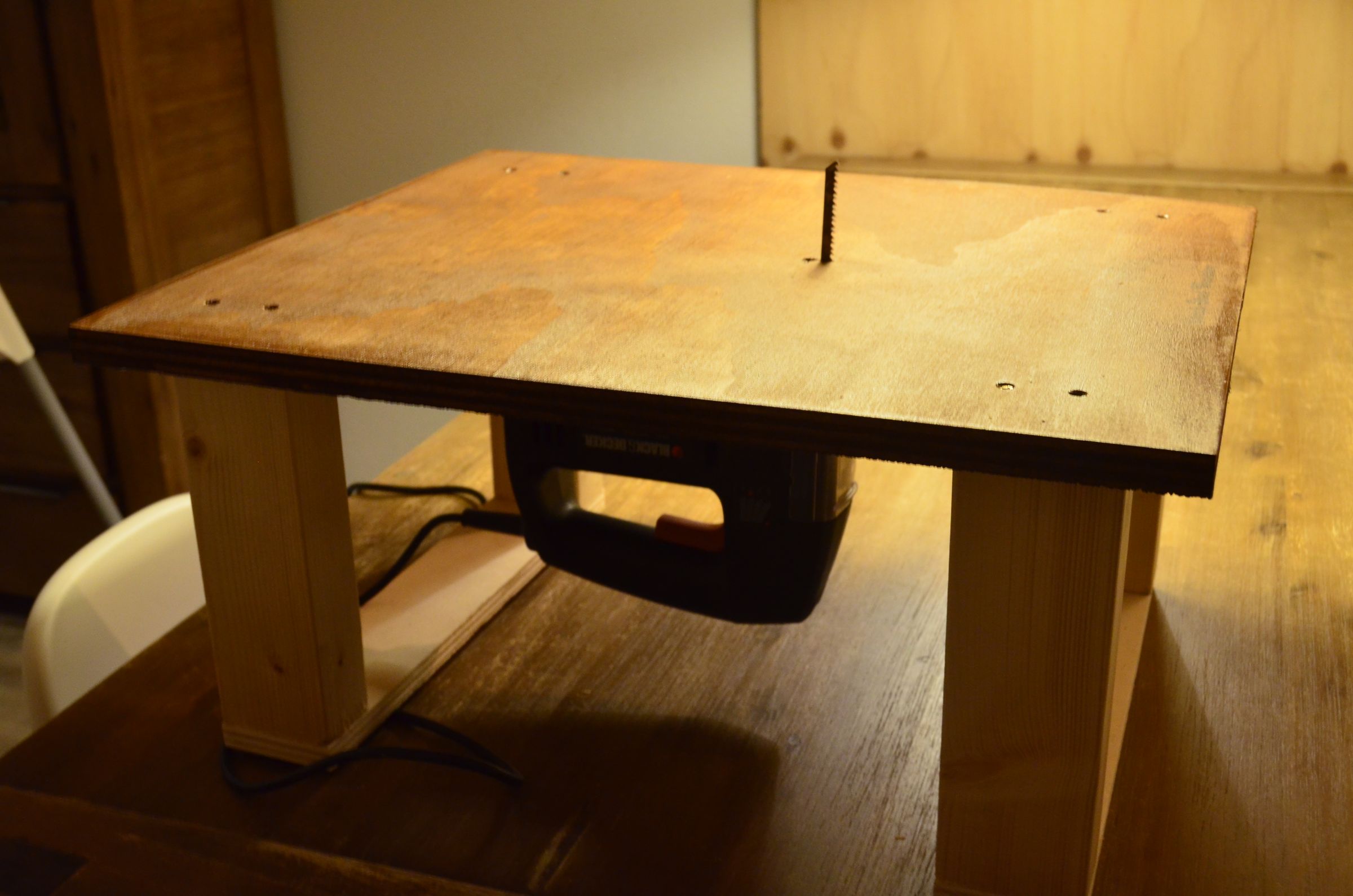 Homemade Jigsaw Table - Instructables