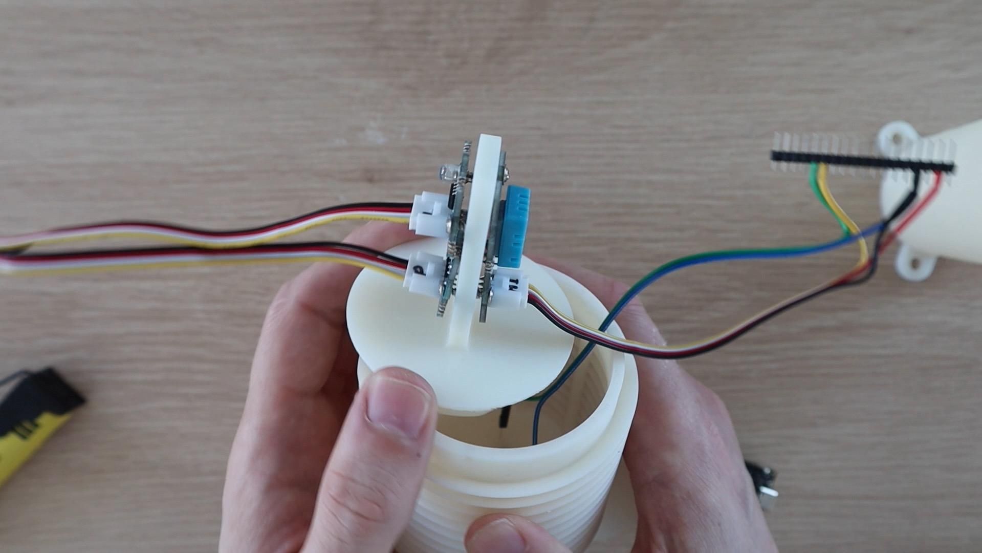 Outdoor 3D Printed Wireless IoT Weather Station : 9 Steps (with ...