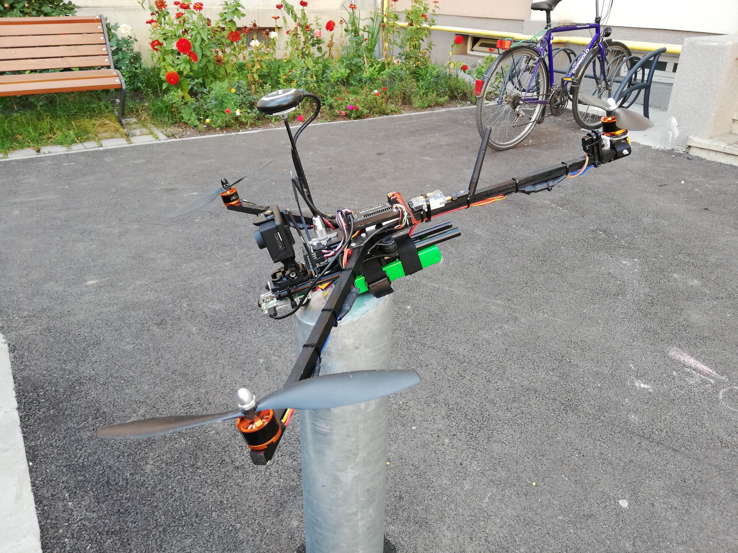 DIY Plant Inspection Gardening Drone (Folding Tricopter on a Budget ...