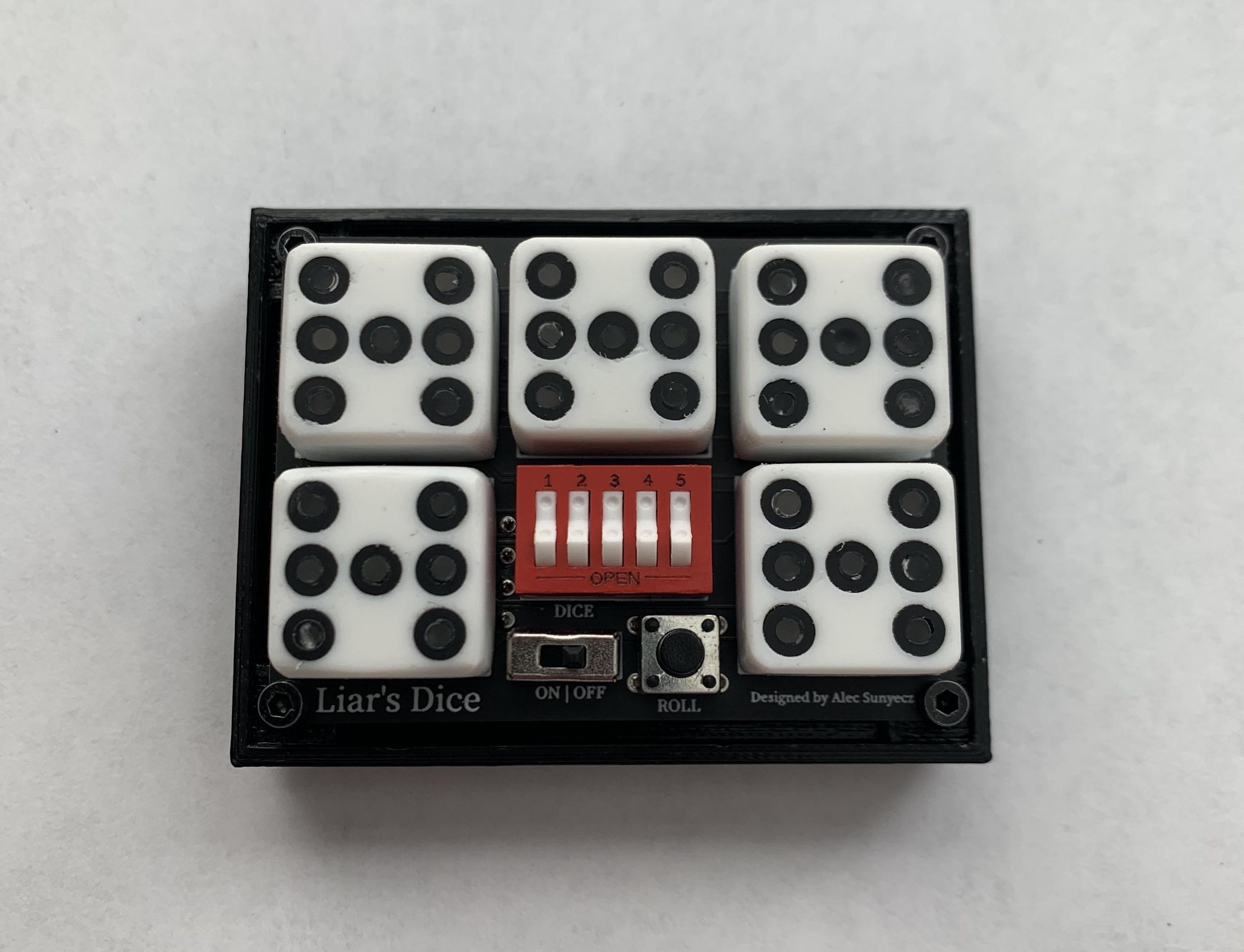 Pocket Dice! Electronic Dice for Liars Dice and More : 7 Steps (with ...