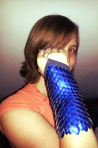 Scale Mail Arm Bracer : 7 Steps (with Pictures) - Instructables