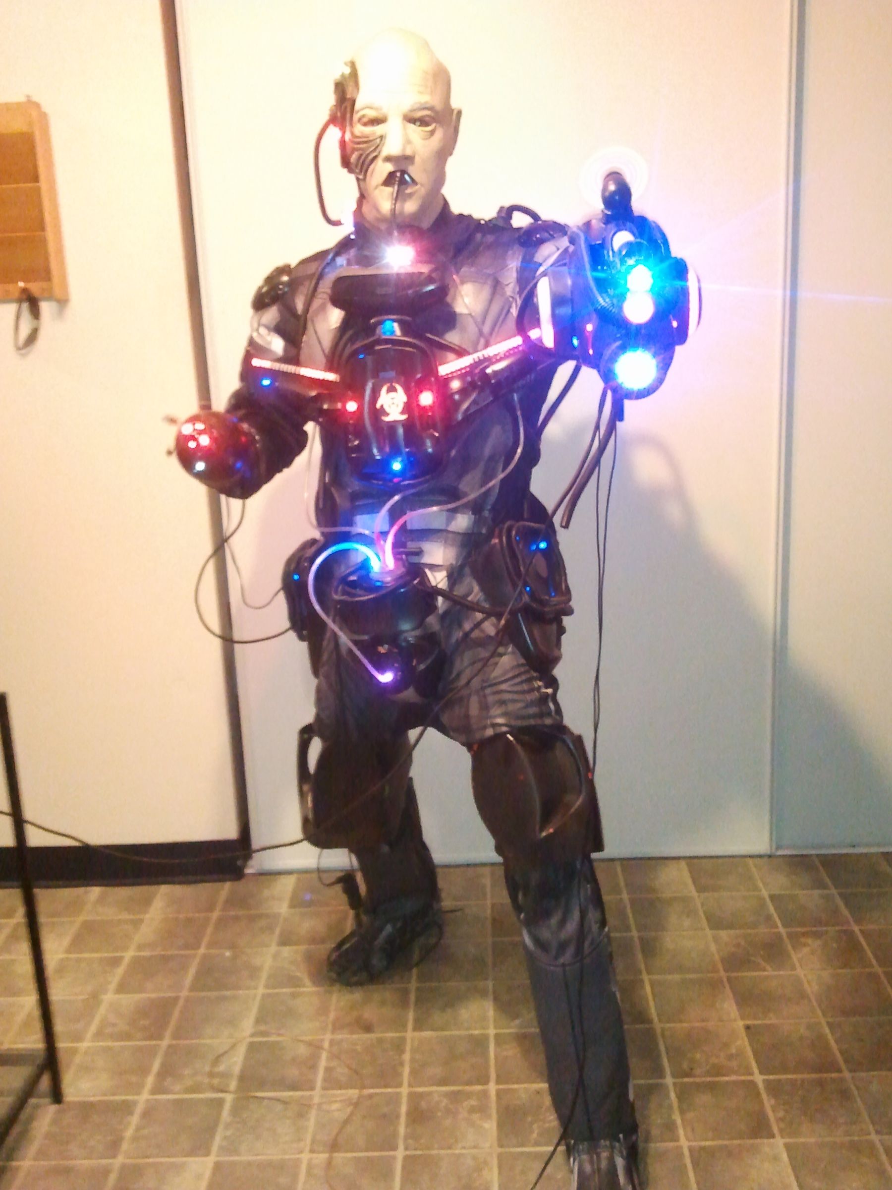 Locutus of Borg Costume (Cyborg) With Real Robotics, Lights, and Sound ...