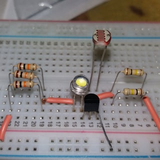 How to Make LDR Darkness Sensor Circuit Simple DIY : 7 Steps - Instructables