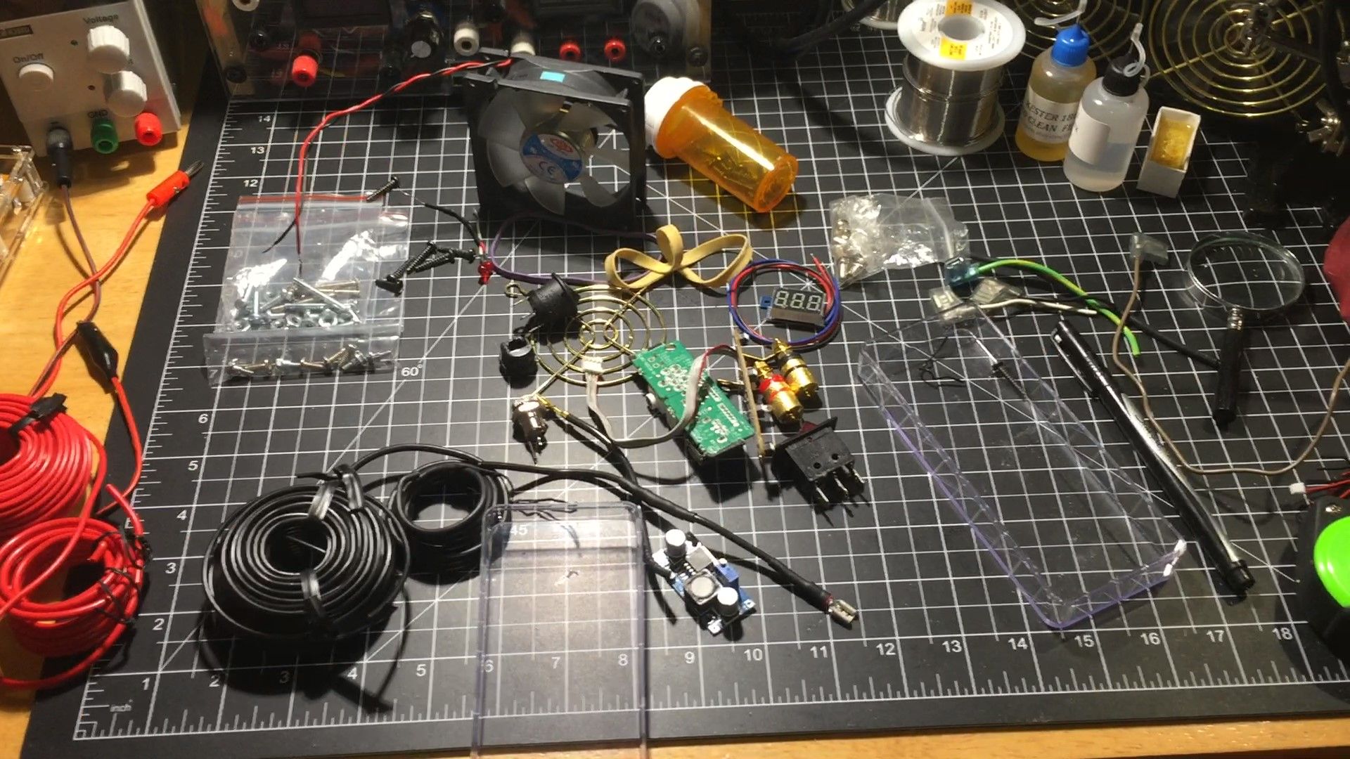 DIY High Voltage 8V-120V 0-15A CC/CV Small Portable Adjustable Bench ...