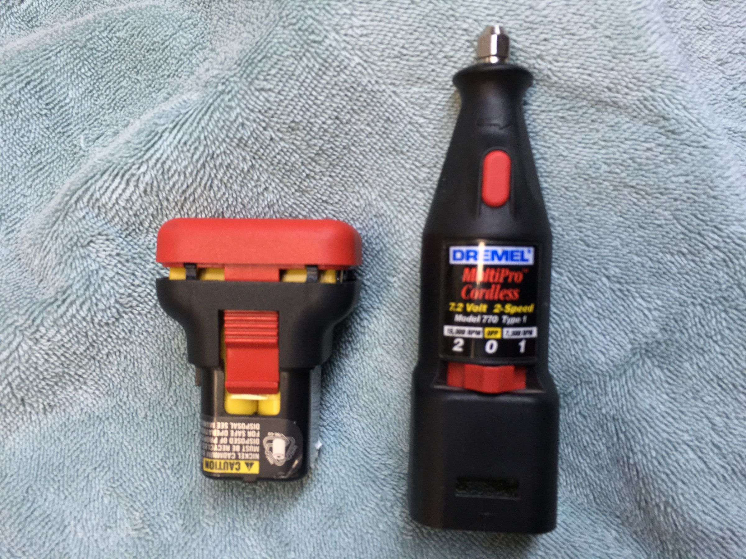 Dremel MultiPro Cordless Model 770 Type 1 - Battery Pack Repair : 4 ...