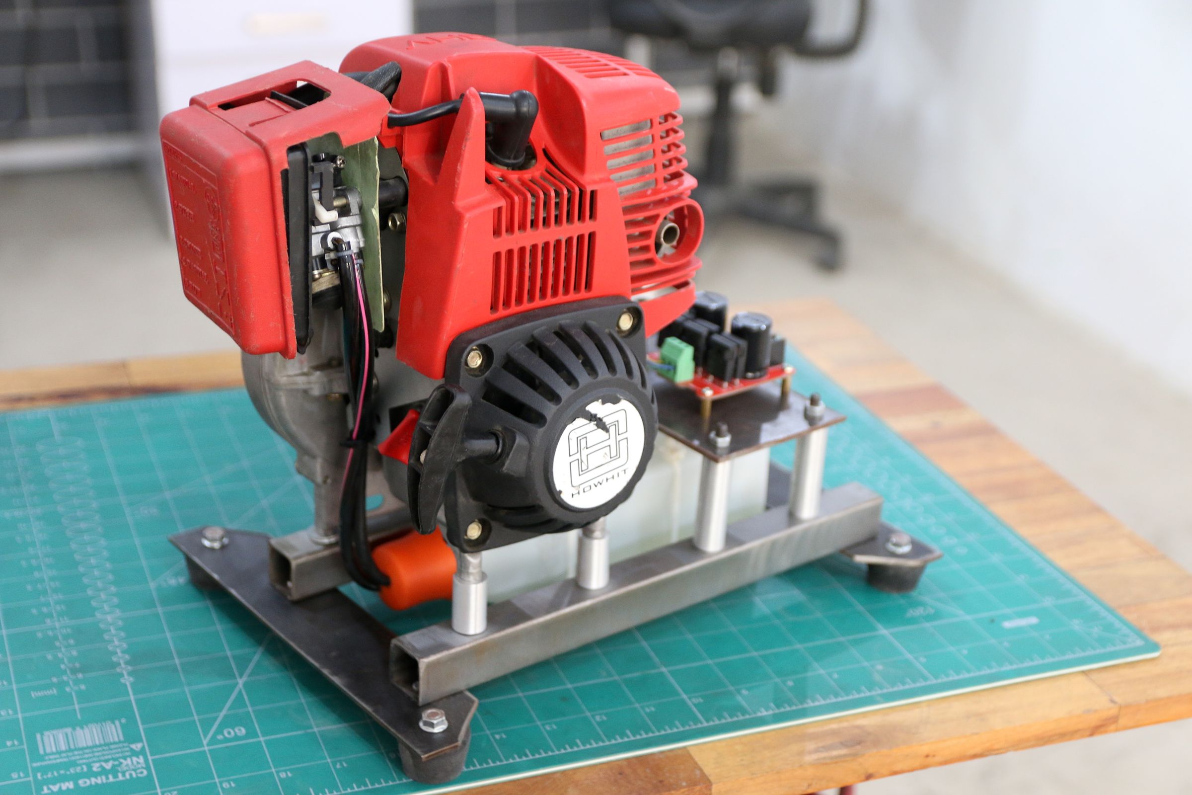 DIY Miniature Gasoline Generator : 10 Steps (with Pictures) - Instructables