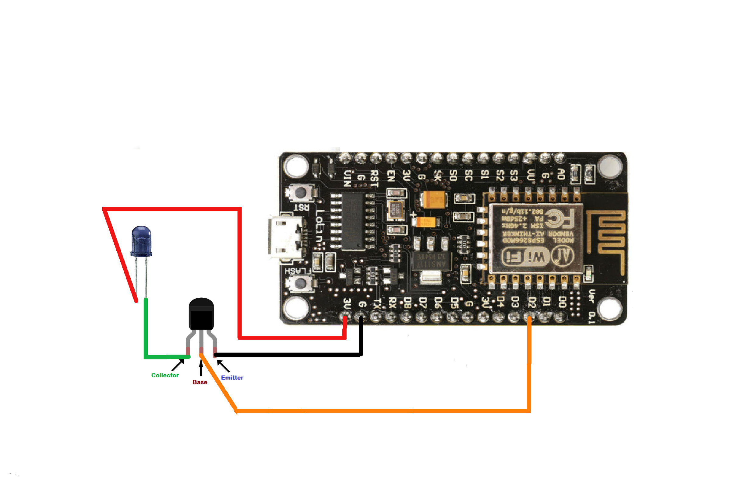 Universal Remote Using ESP8266(Wifi Controlled) : 6 Steps (with ...