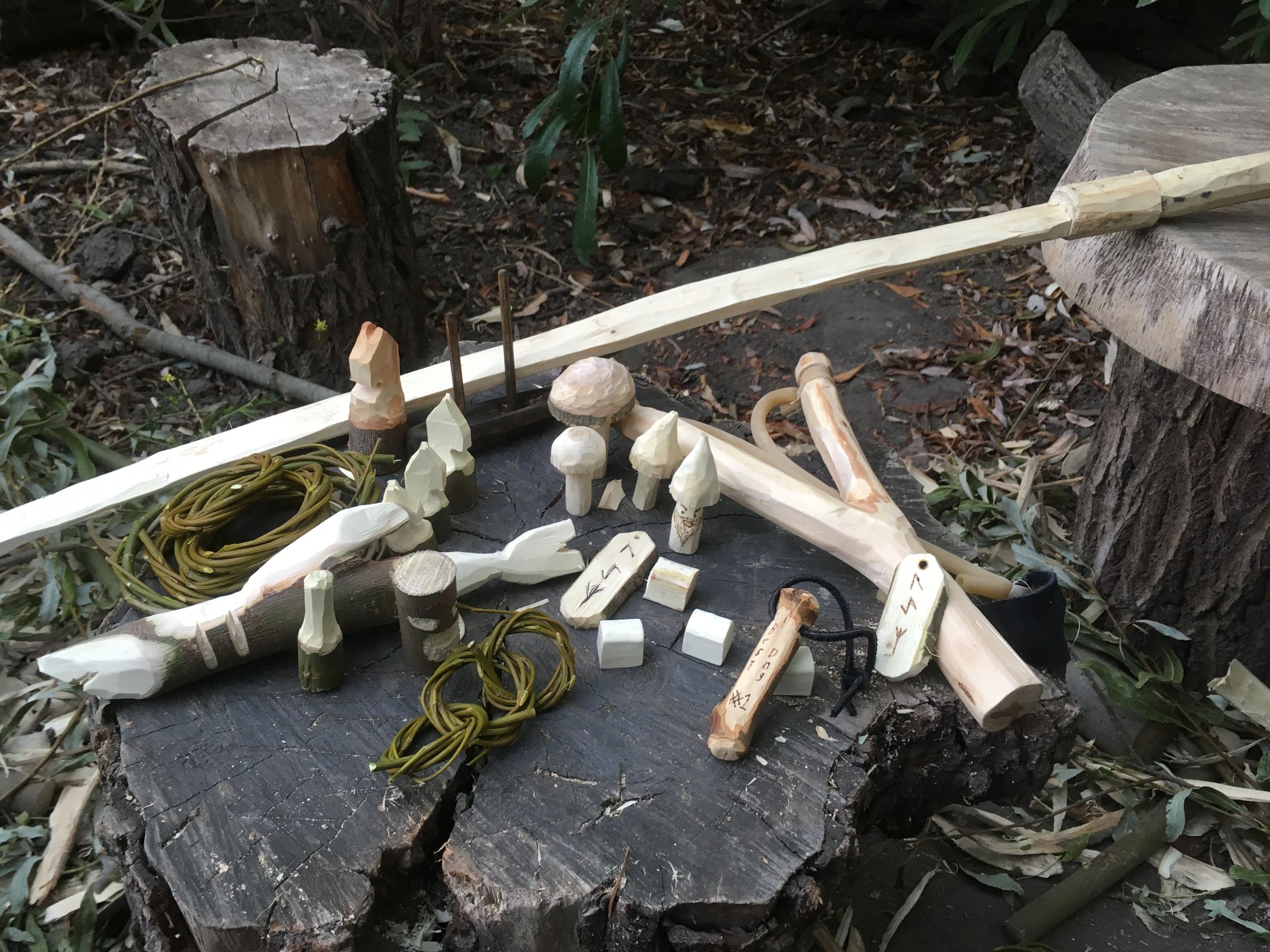 5 Super-easy Branch Carving Projects : 10 Steps (with Pictures ...