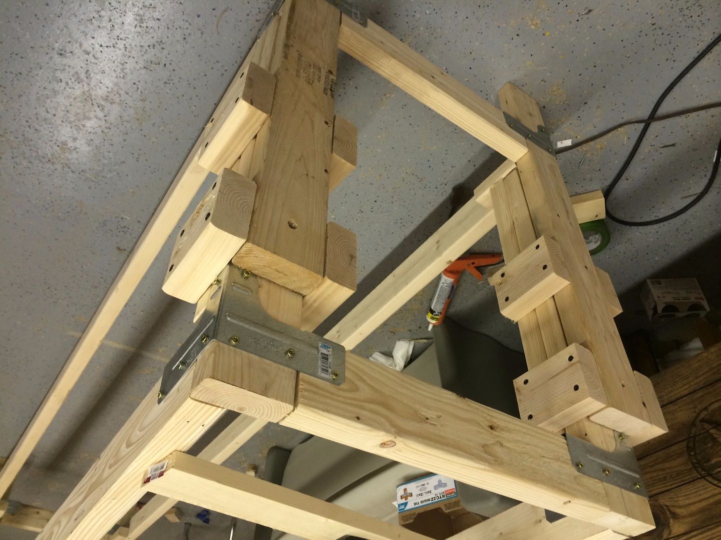 Build an Adjustable Stand Up Workbench : 7 Steps (with Pictures ...