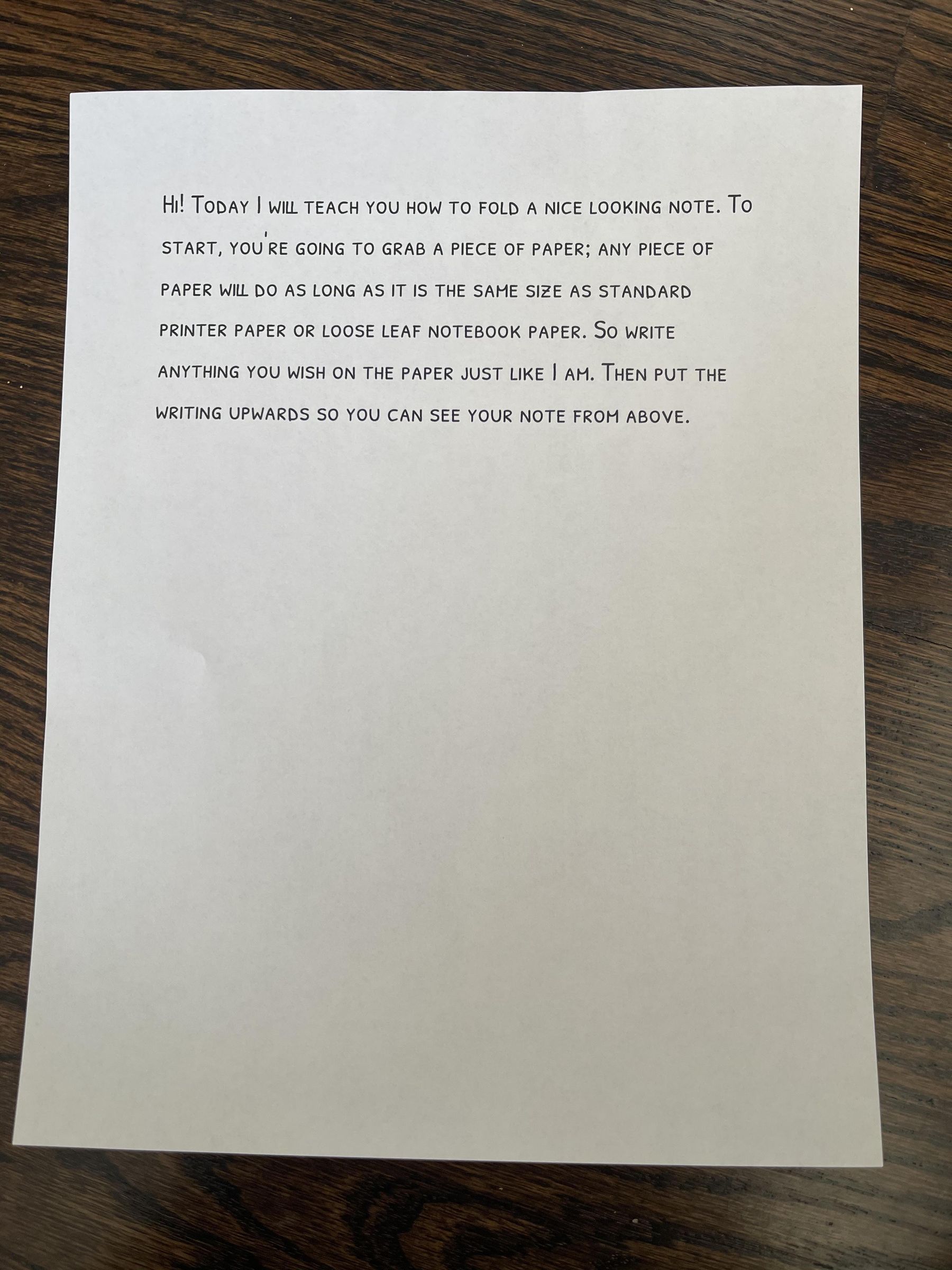 Cool Ways to Fold a Note 🙂 : 6 Steps - Instructables