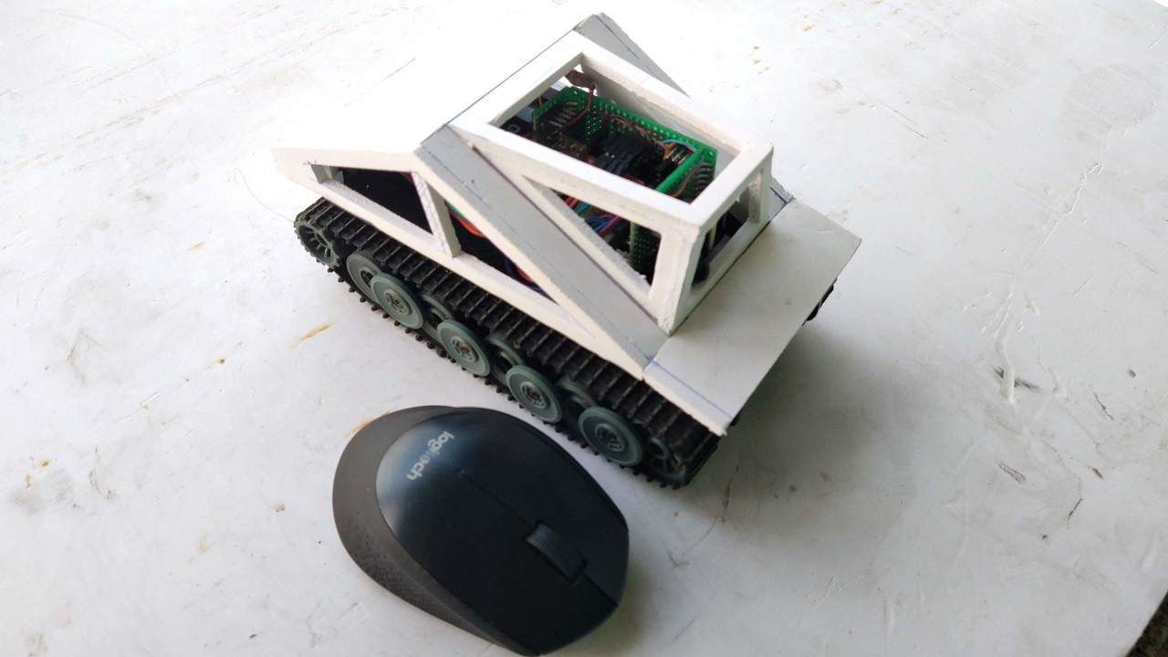 ESP32-CAM FPV Arduino Wifi Control Tank With WebApp Controller_p1_introduction : 3 Steps ...